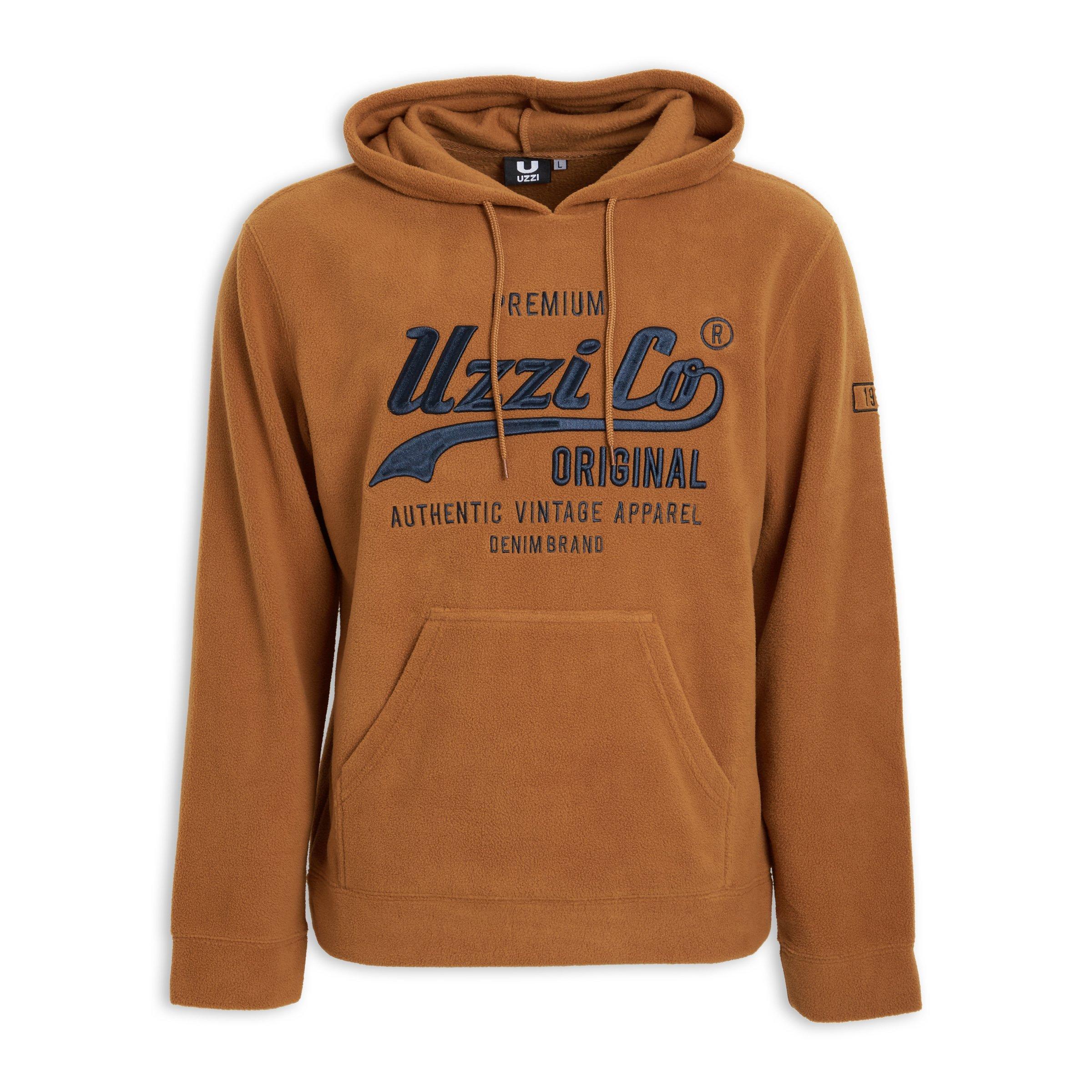 Buy UZZI Tan Polar Fleece Hoodie Online | Truworths