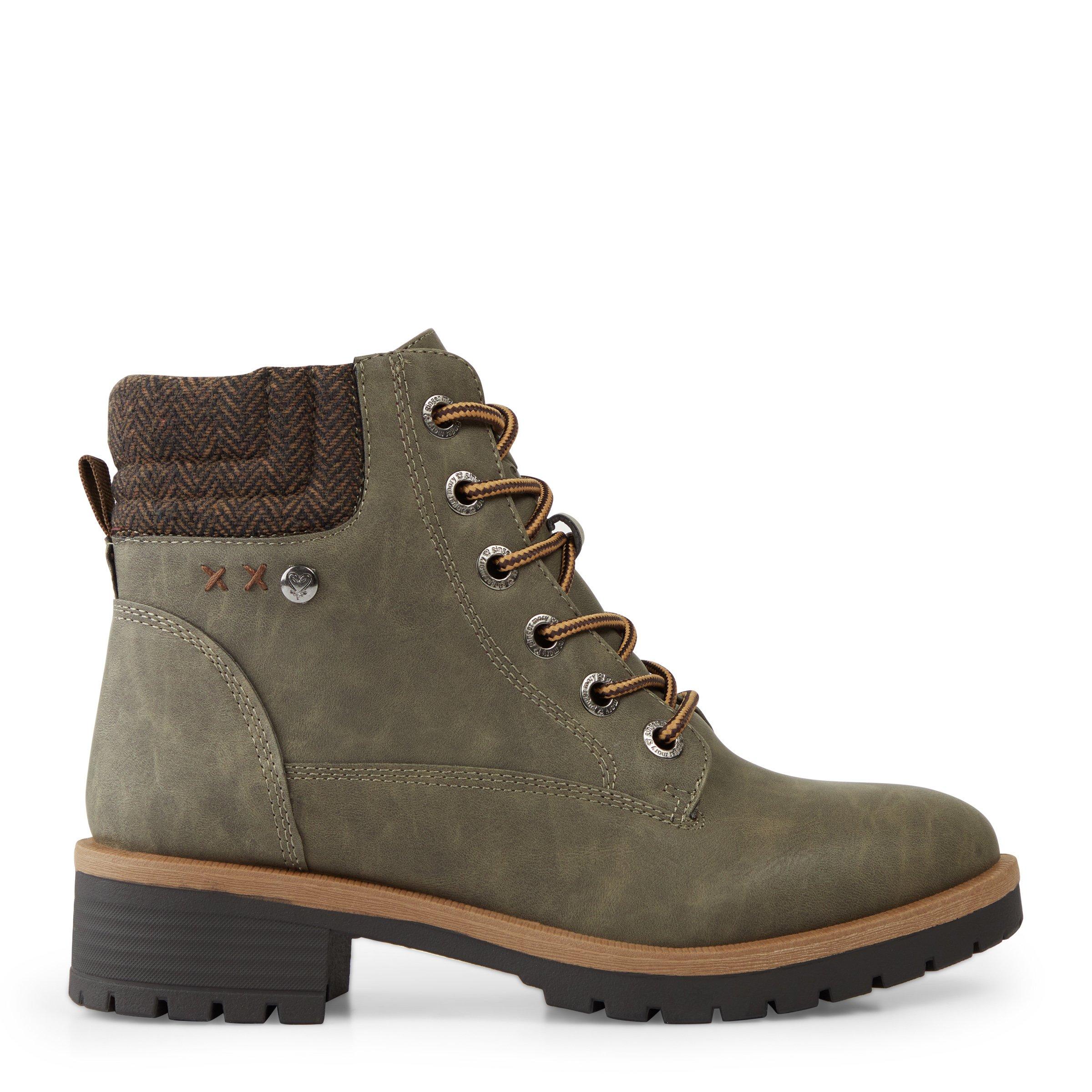 Buy Ginger Mary Green Hiking Boot Online | Truworths