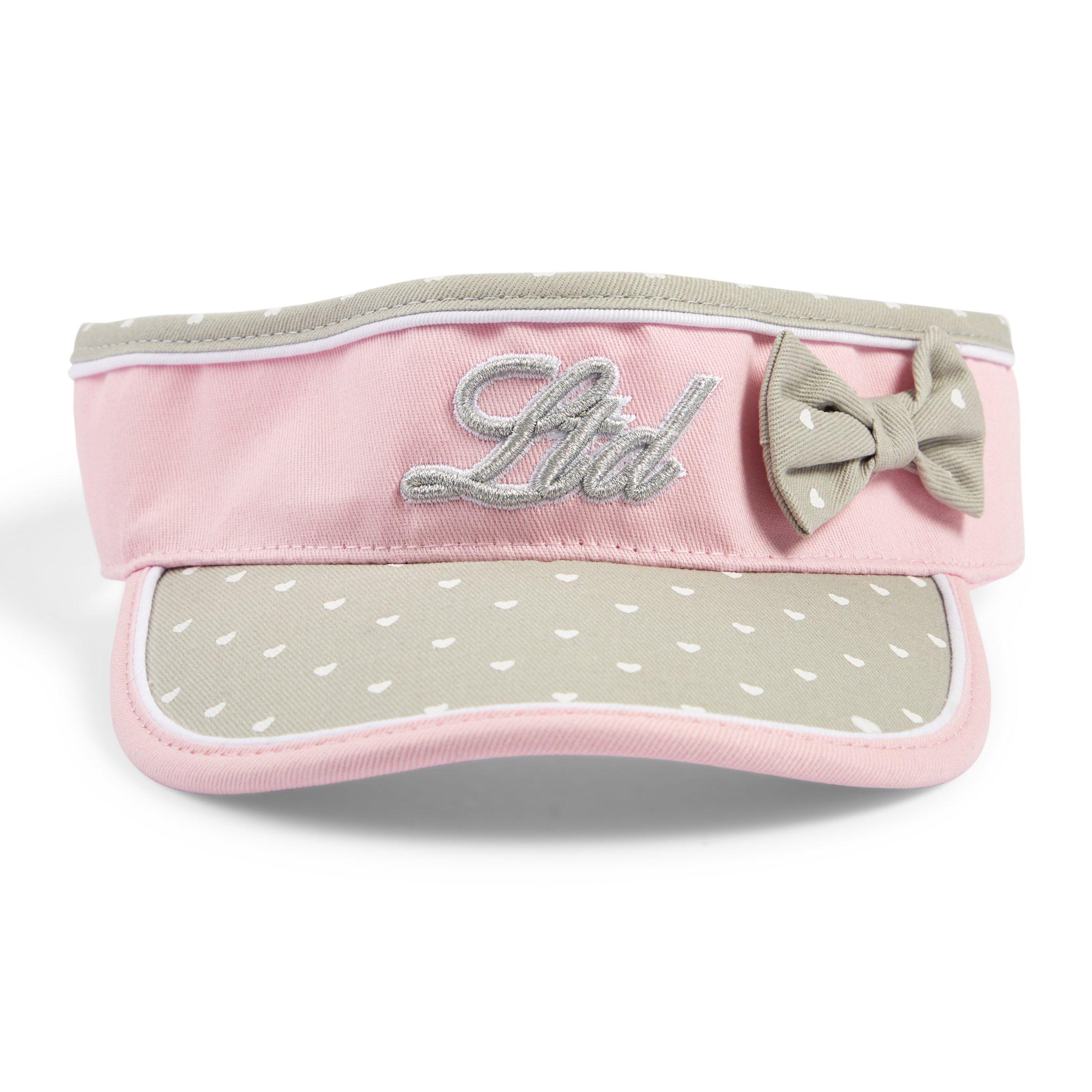 Girls Pink Bow Visor (3043001) | LTD Kids