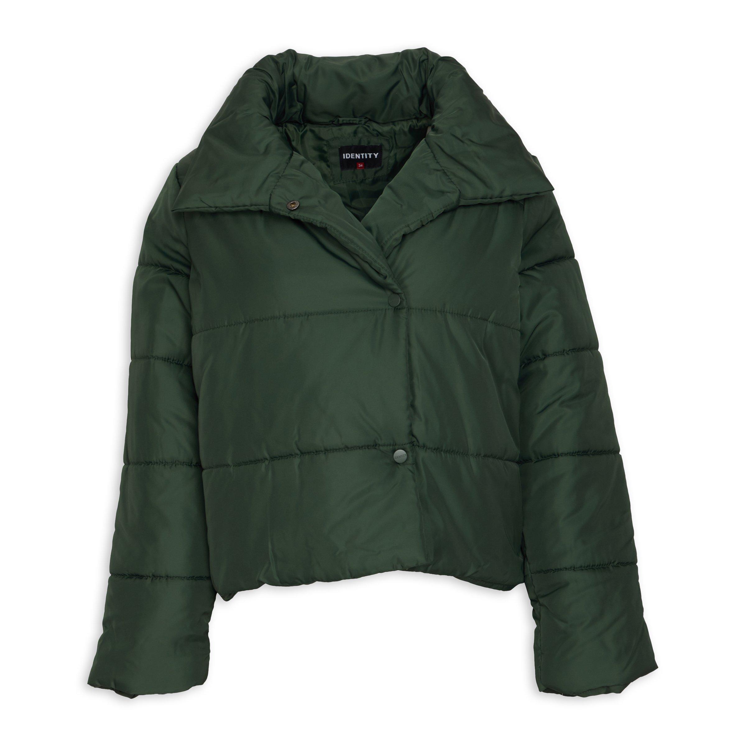 Green Puffer Jacket (3050456) | Identity