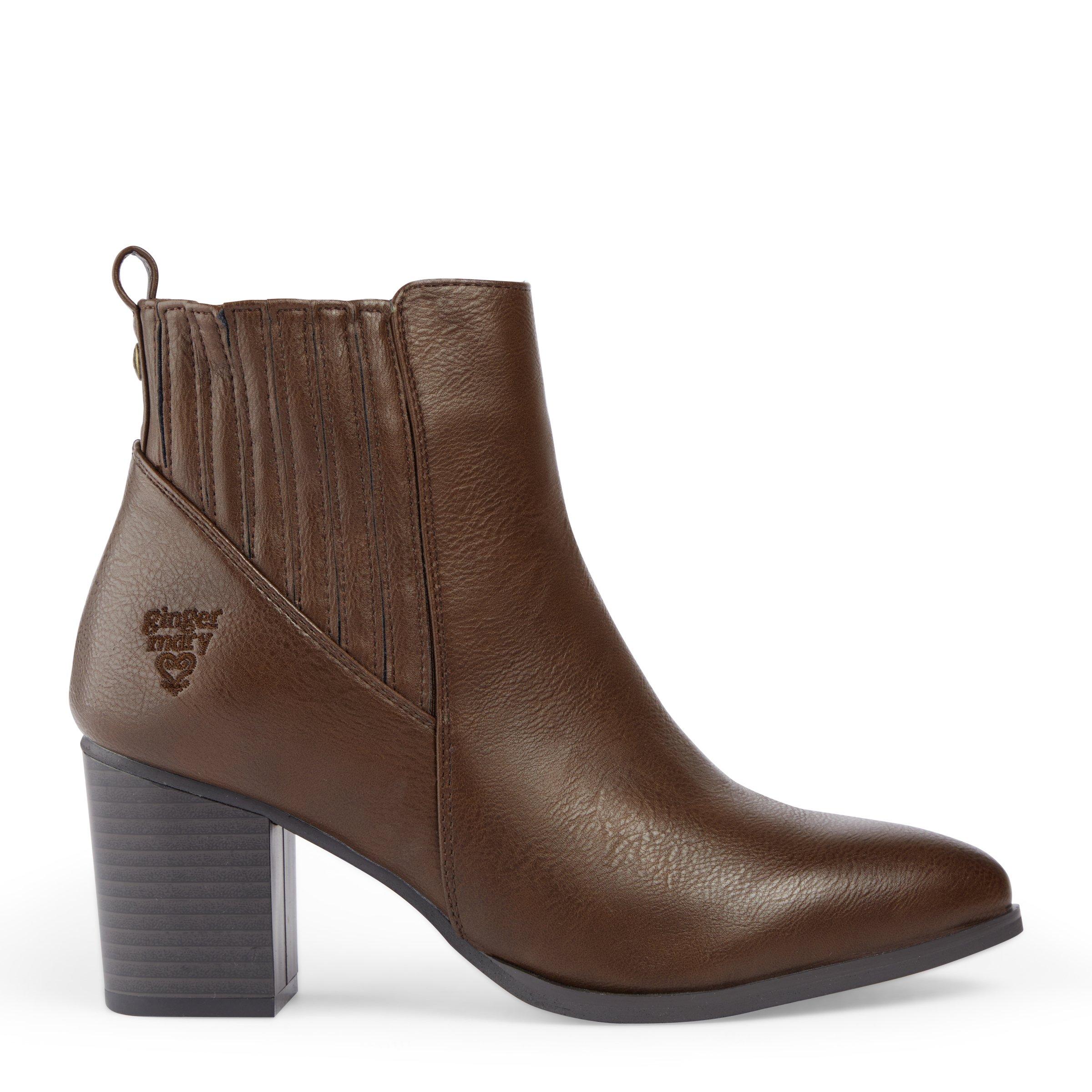 Brown Western Ankle Boot (3056811) | Ginger Mary