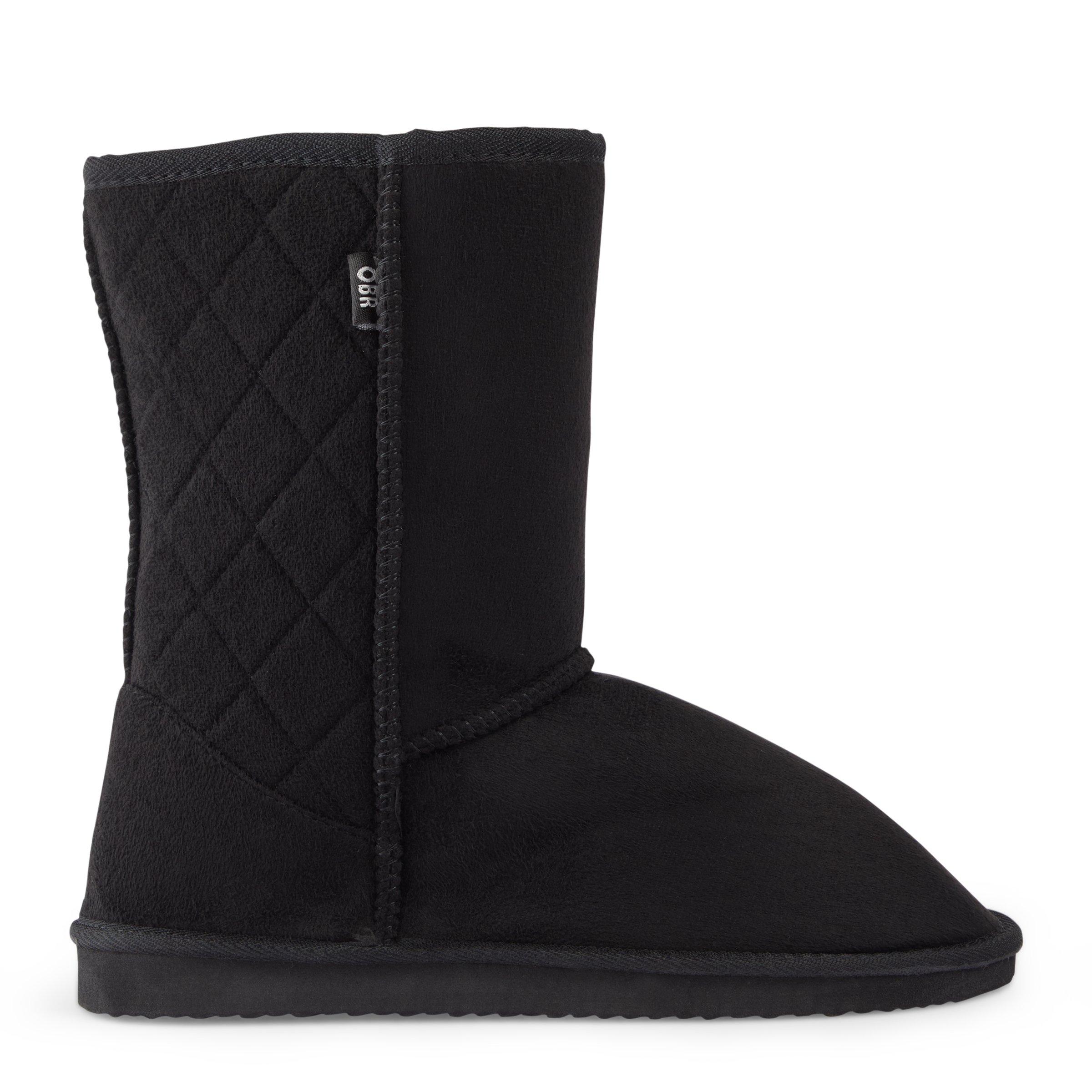 Black Microfiber Boot (3058077) | OUTBACK RED