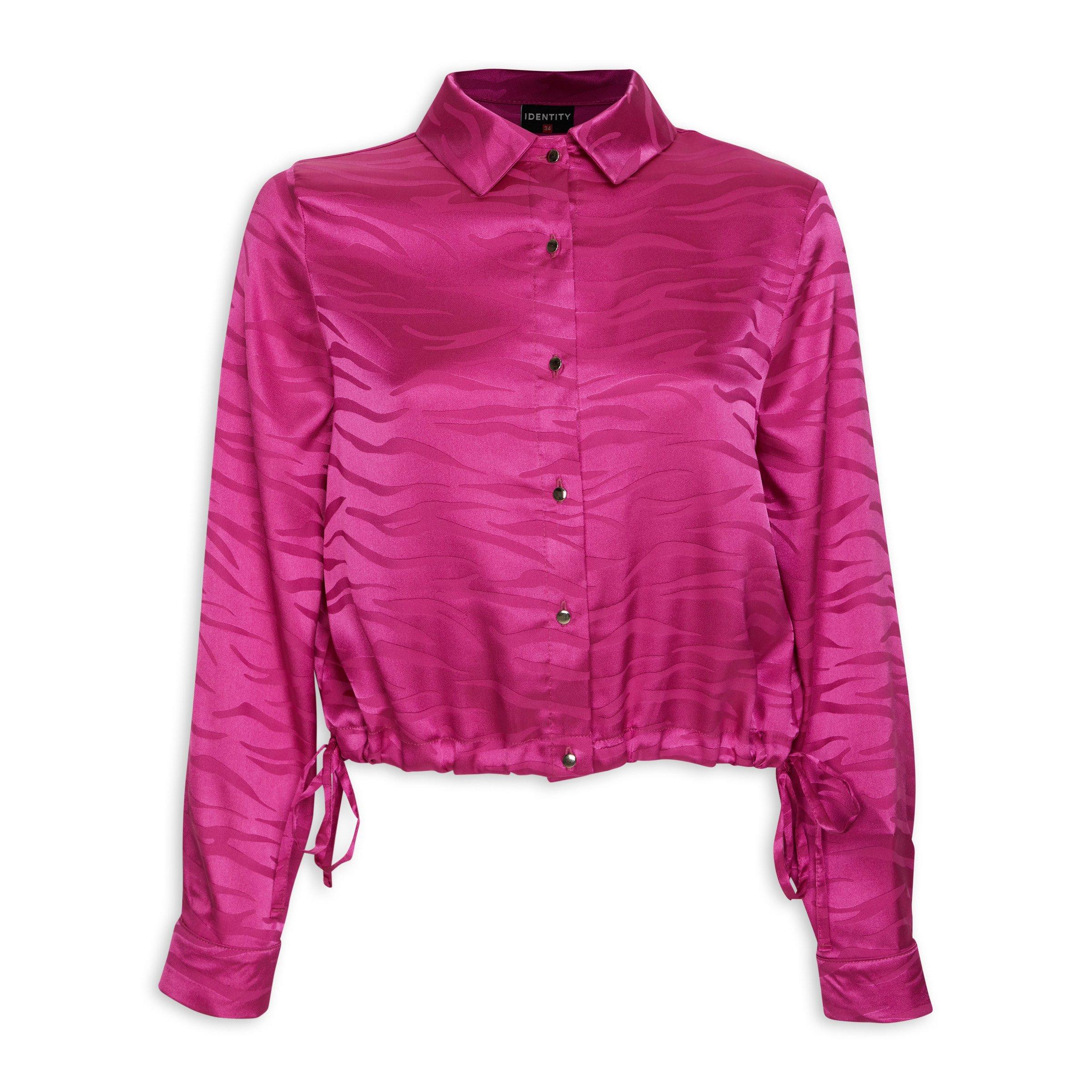 Pink Button Through Top (3070716) | Identity