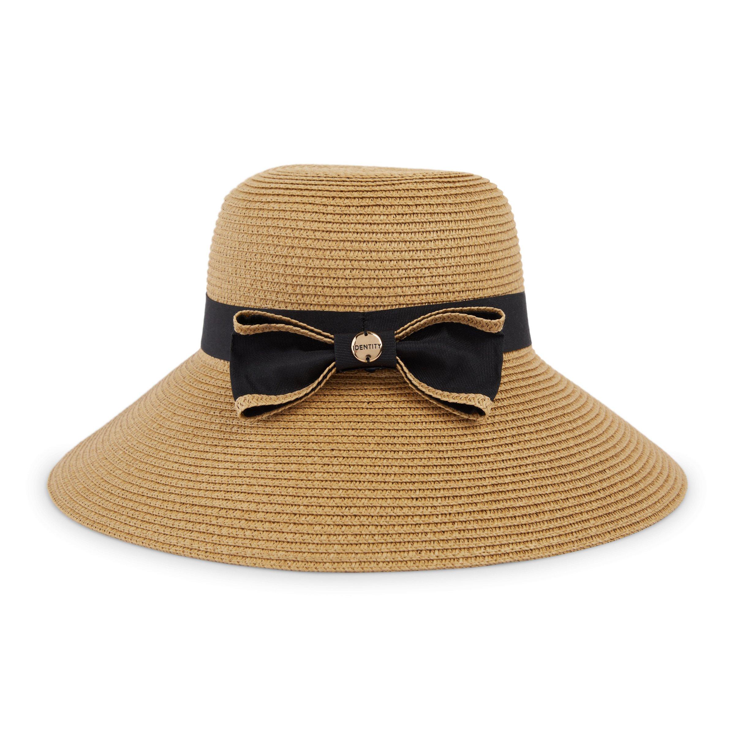 Tan Bow Detail Bucket Hat (3082053) | Identity