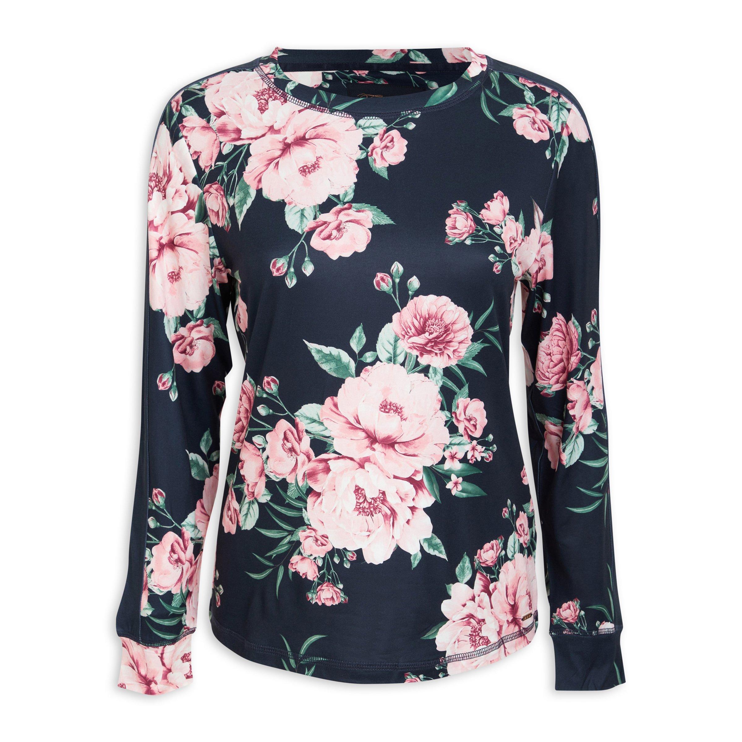 Floral Print Pyjama Top (3085862) | Truworths