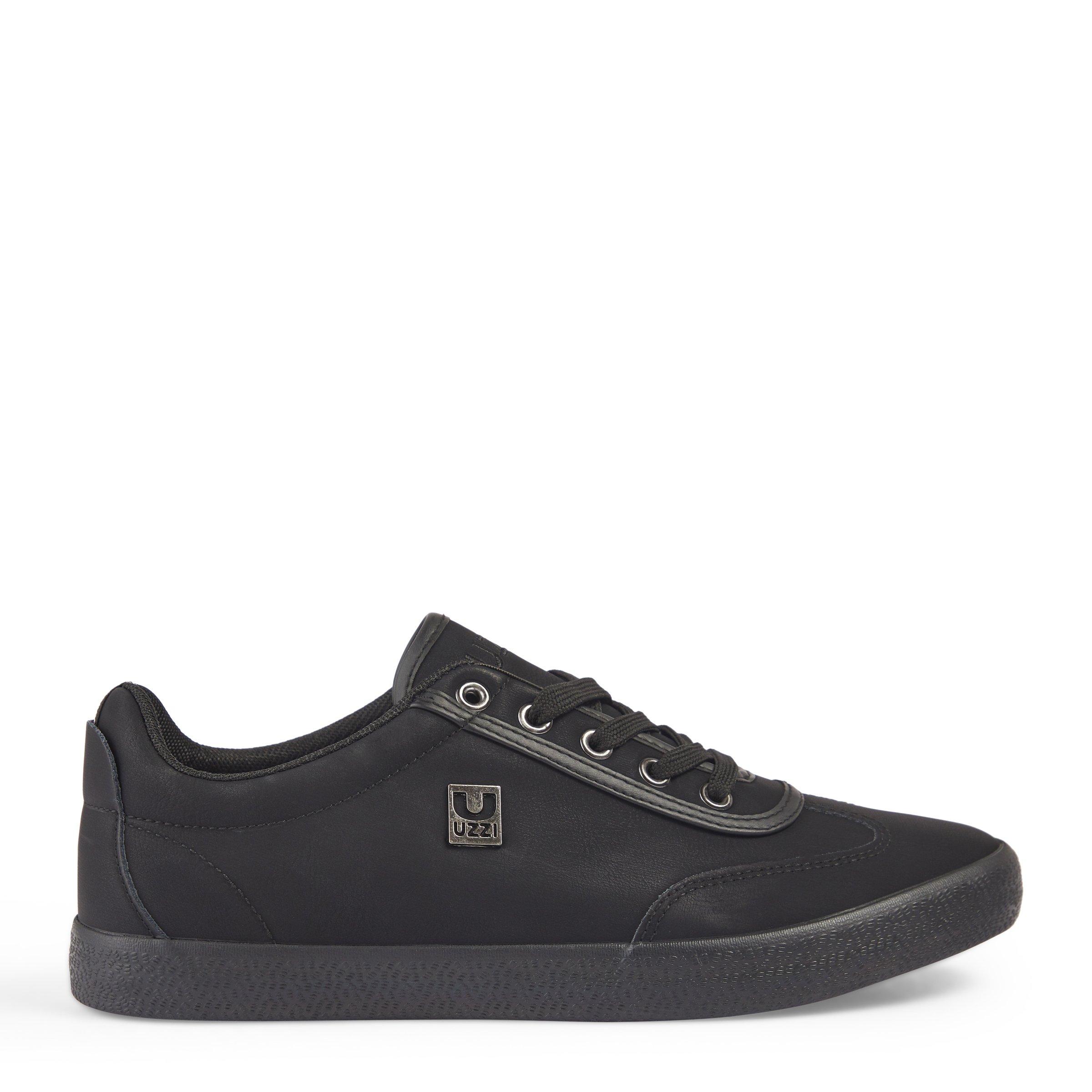 Black Vulcanised Sneaker (3087437) | UZZI