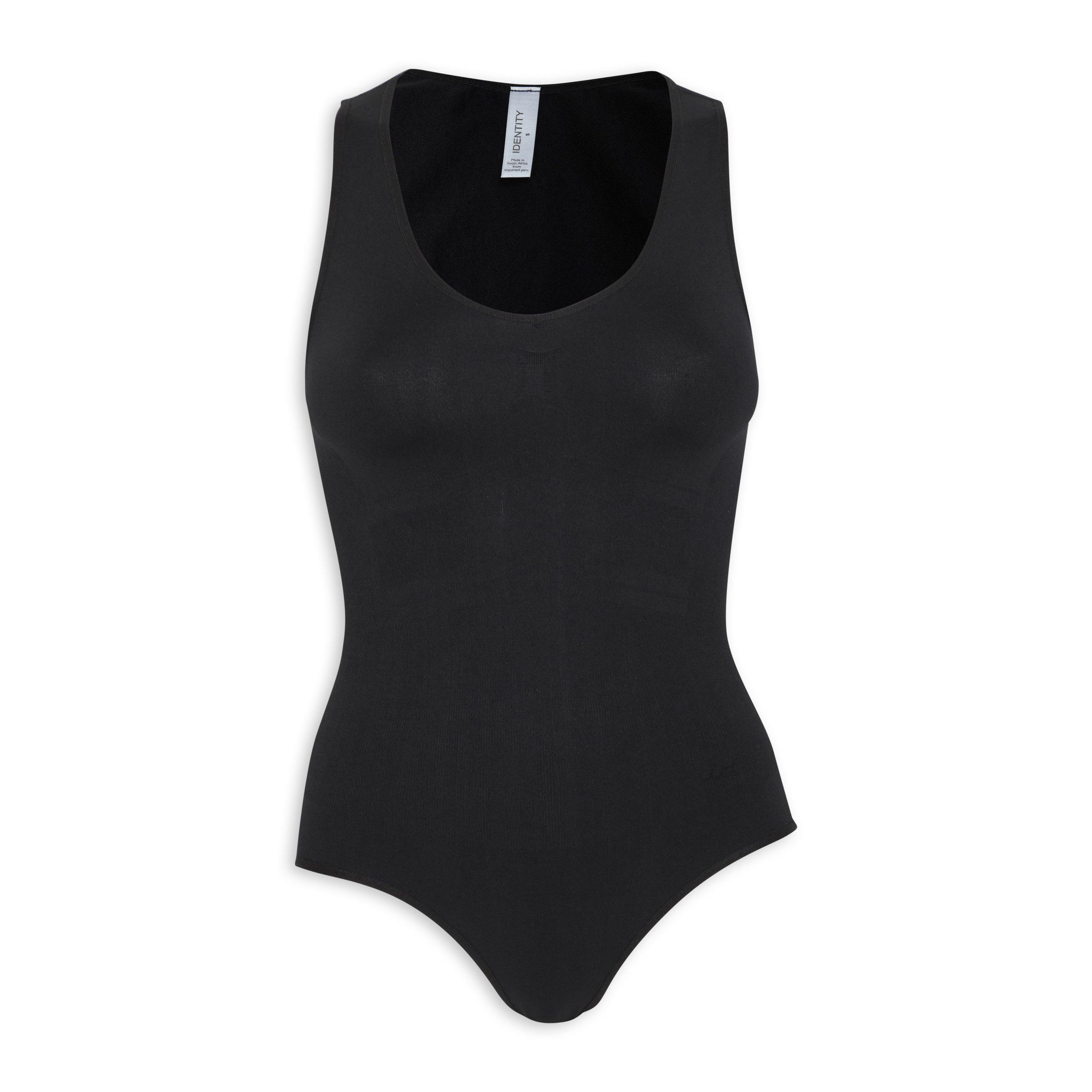 Black Single Vest Body Suit (3087612) | Identity