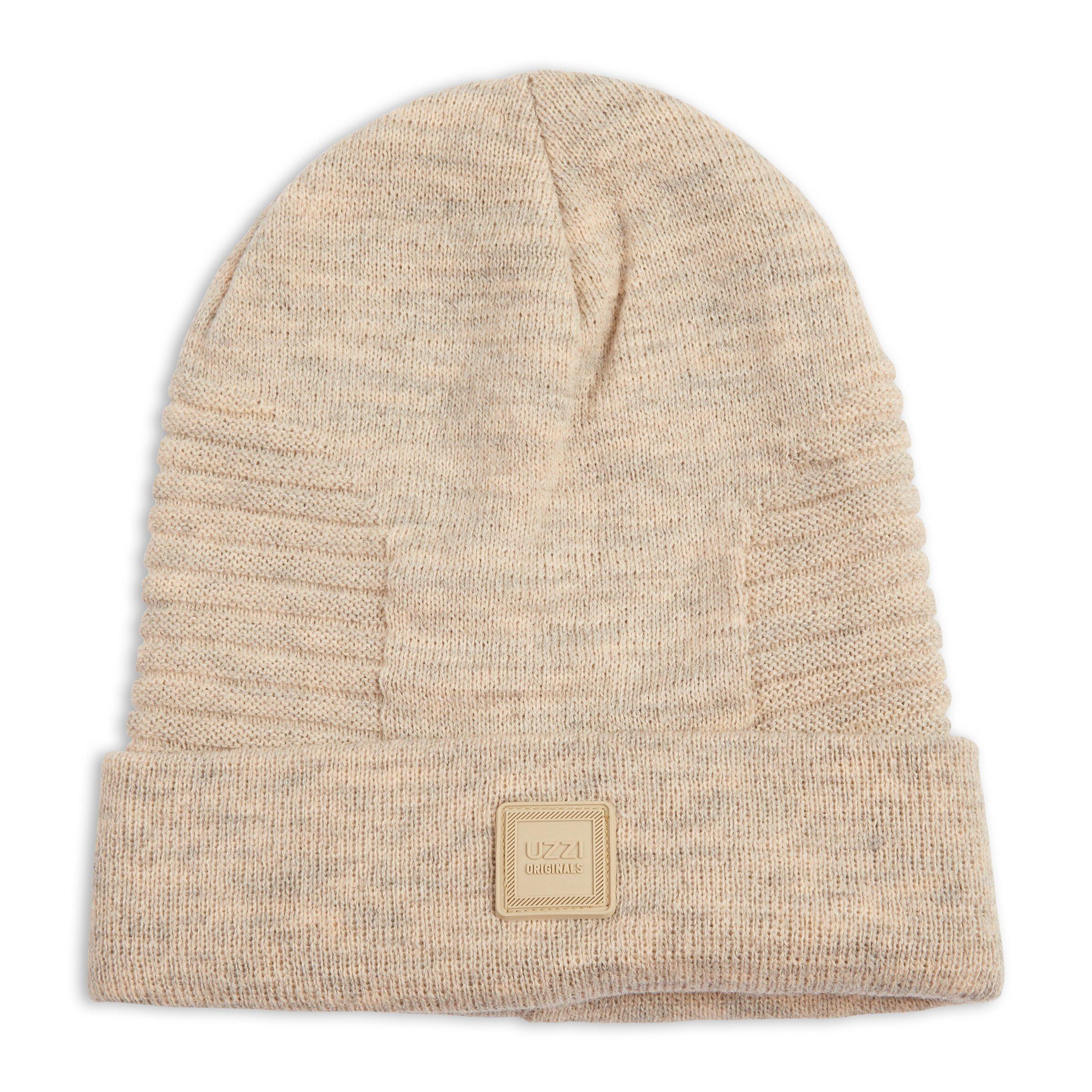 Beige Beanie (3087696) | UZZI