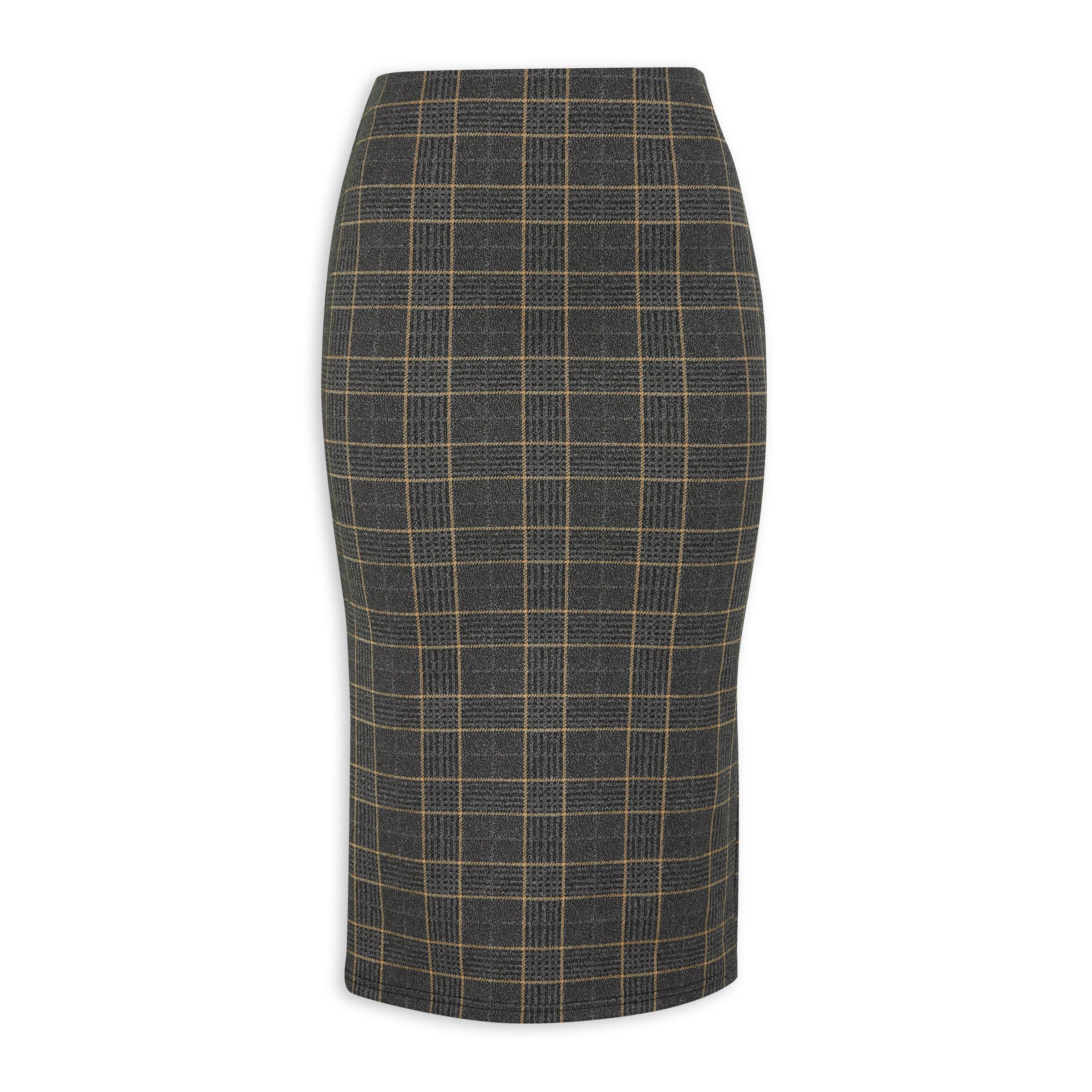 Check Bodycon Skirt (3088811) | Identity