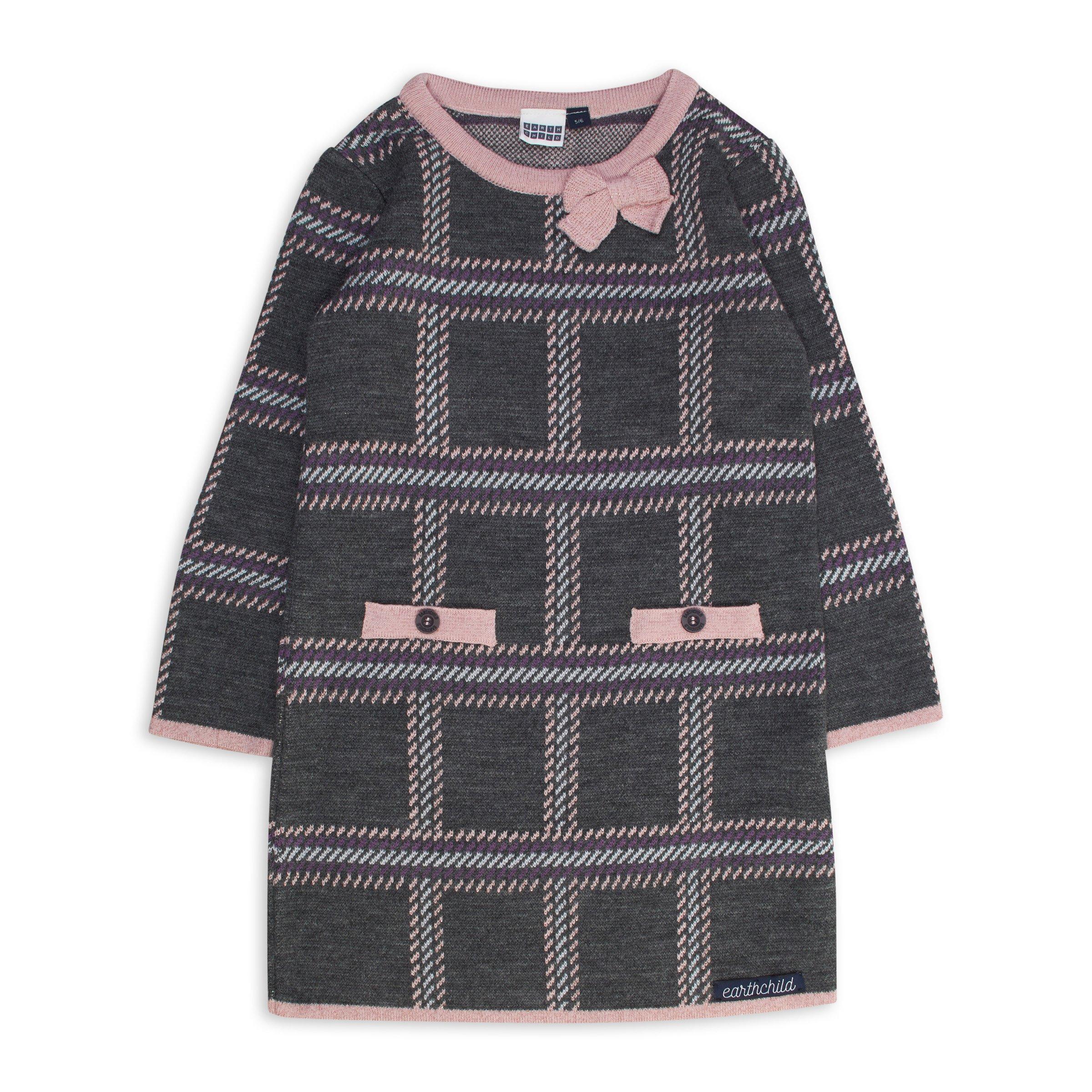 Kid Girl Check Dress (3089282) | Earthchild