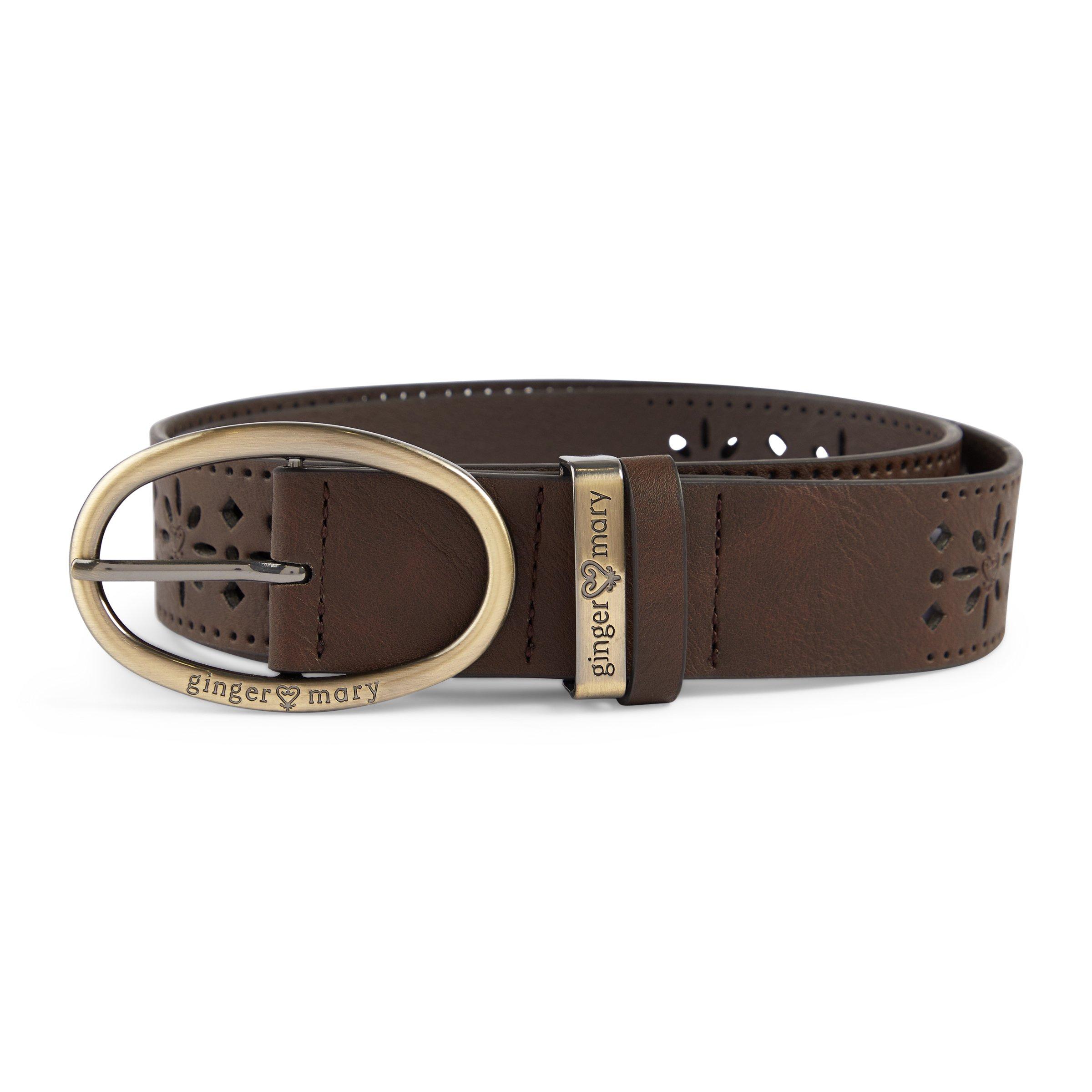 Brown Cut Out Belt (3090526) | Ginger Mary