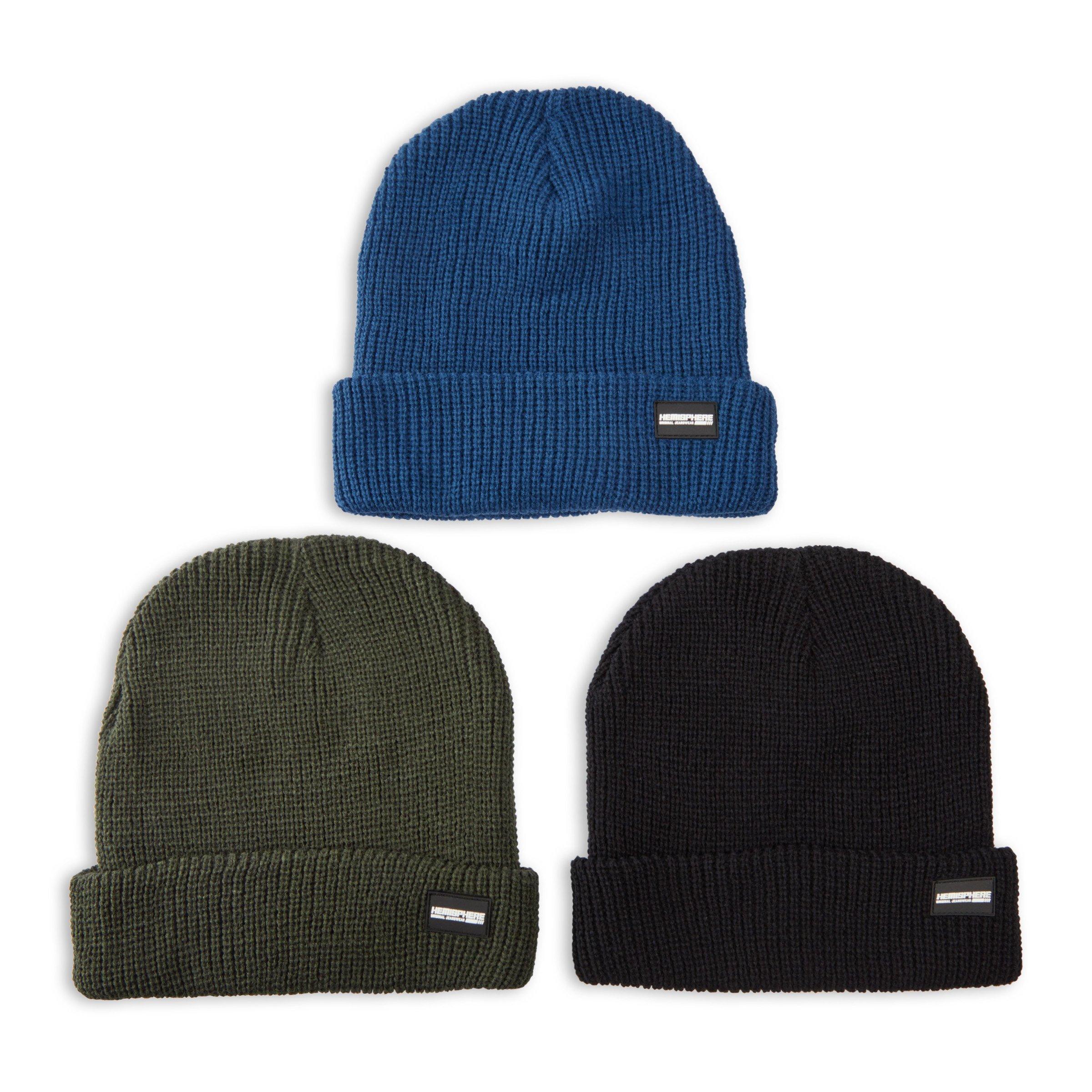 3-pack Beanies (3090615) | Hemisphere