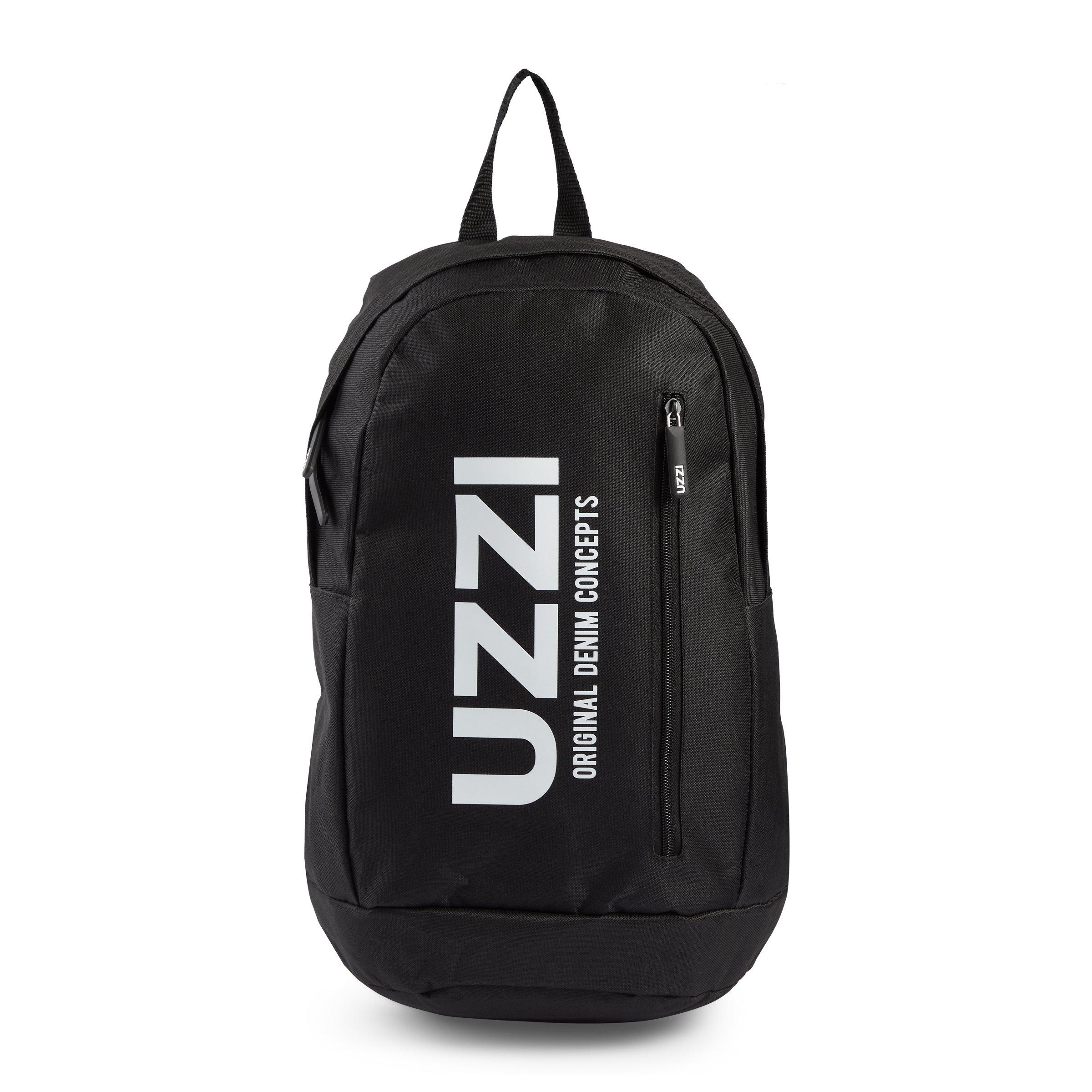Black Branded Backpack (3091186) | UZZI
