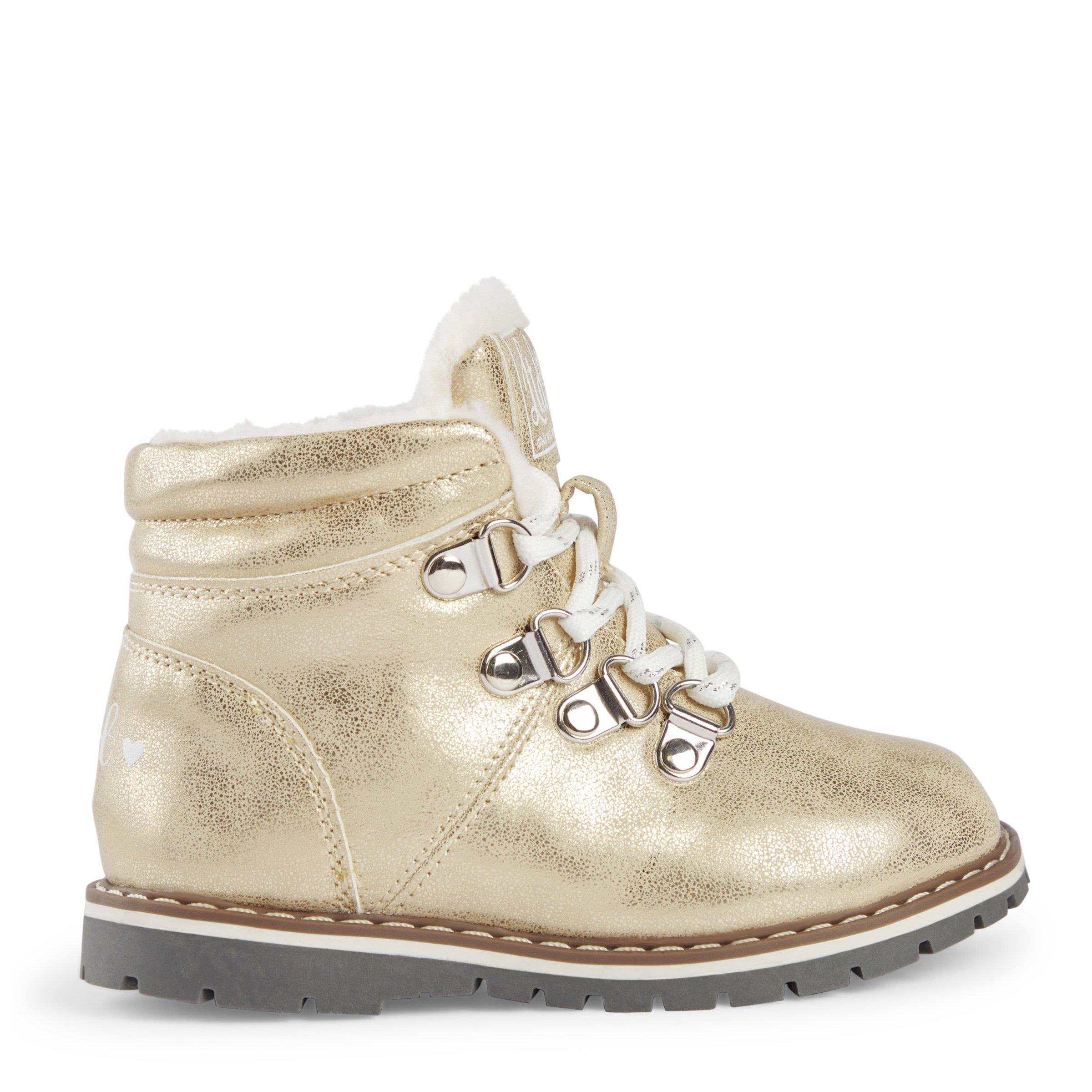 Girls Gold Hiker Boot (3091560) | LTD Kids