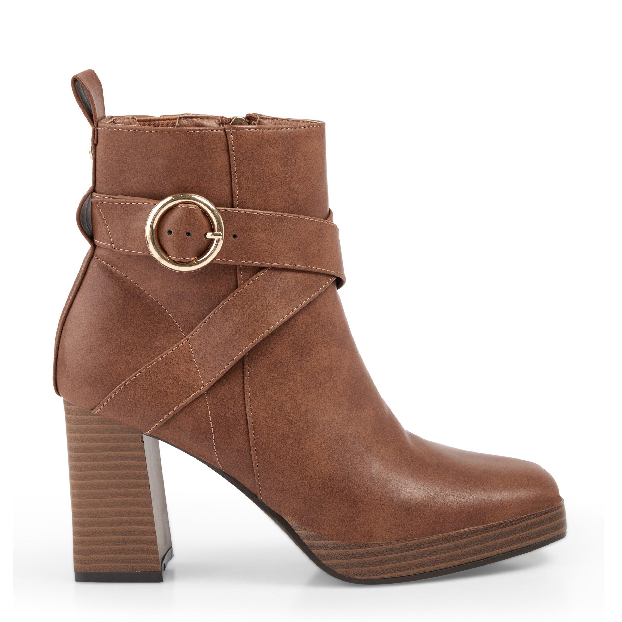 Tan Platform Boot (3091959) | Ginger Mary