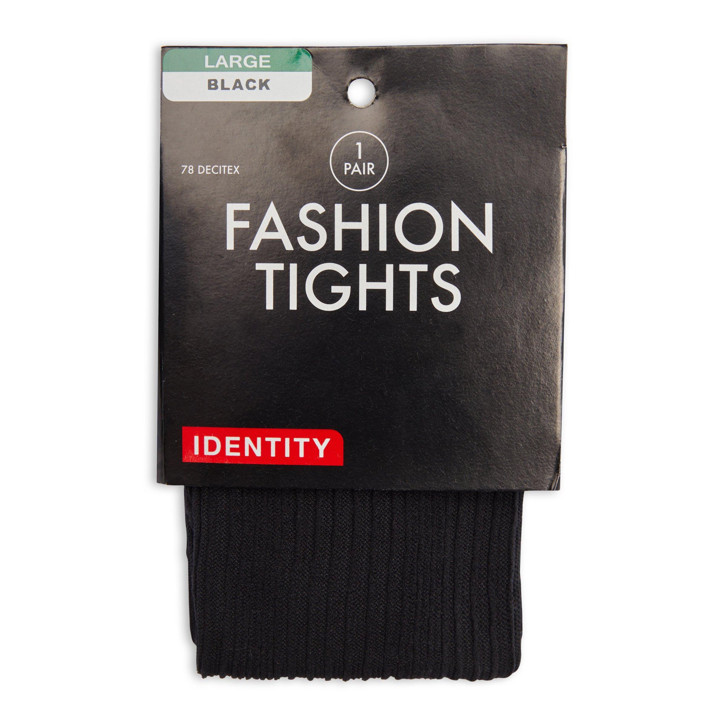Black Rib Stockings (3093194) | Identity