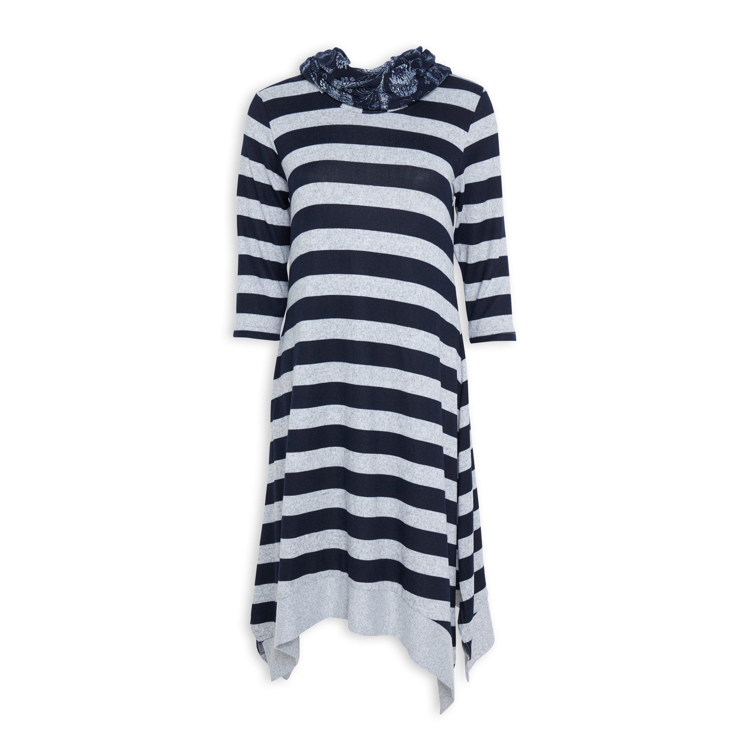 Stripe Snood A-line Maternity Dress (3096171) | Truworths