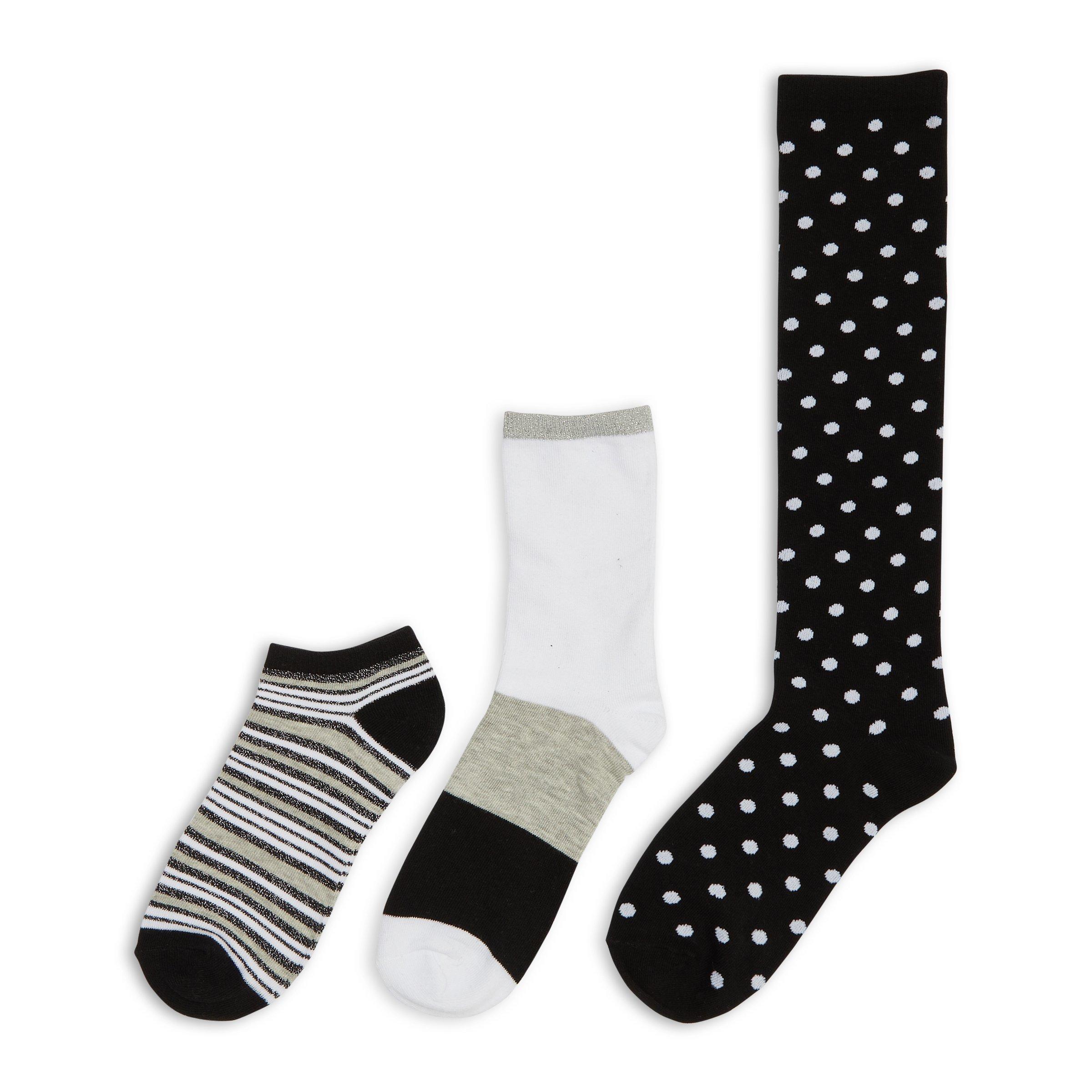 3-pack Socks (3098355) | Truworths