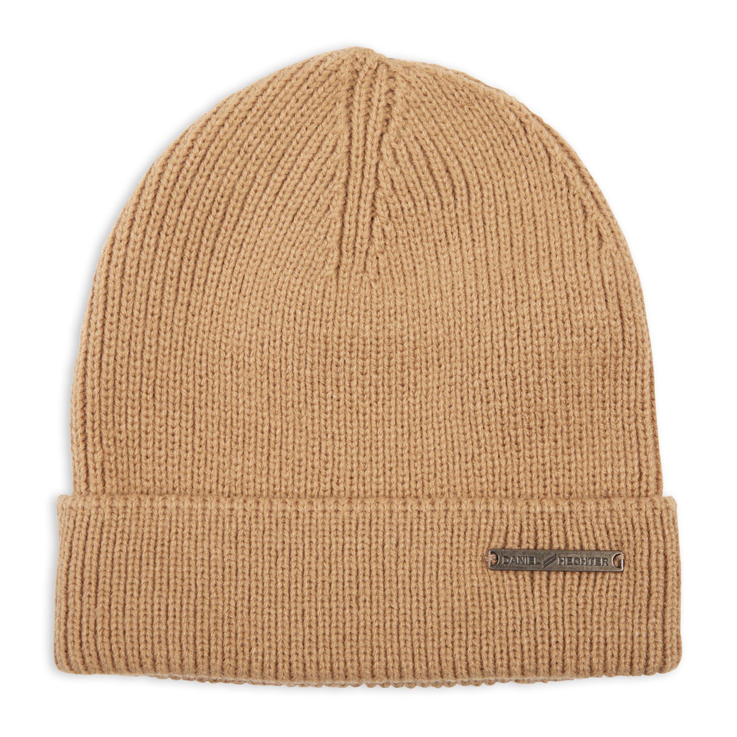 Light Brown Ribbed Beanie (3099346) | Daniel Hechter