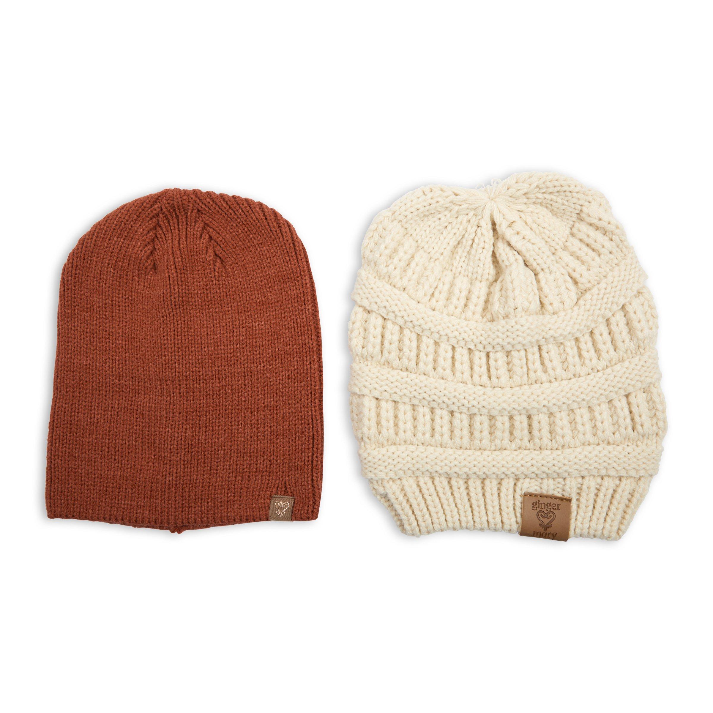 2-Pack Beanies (3100222) | Ginger Mary