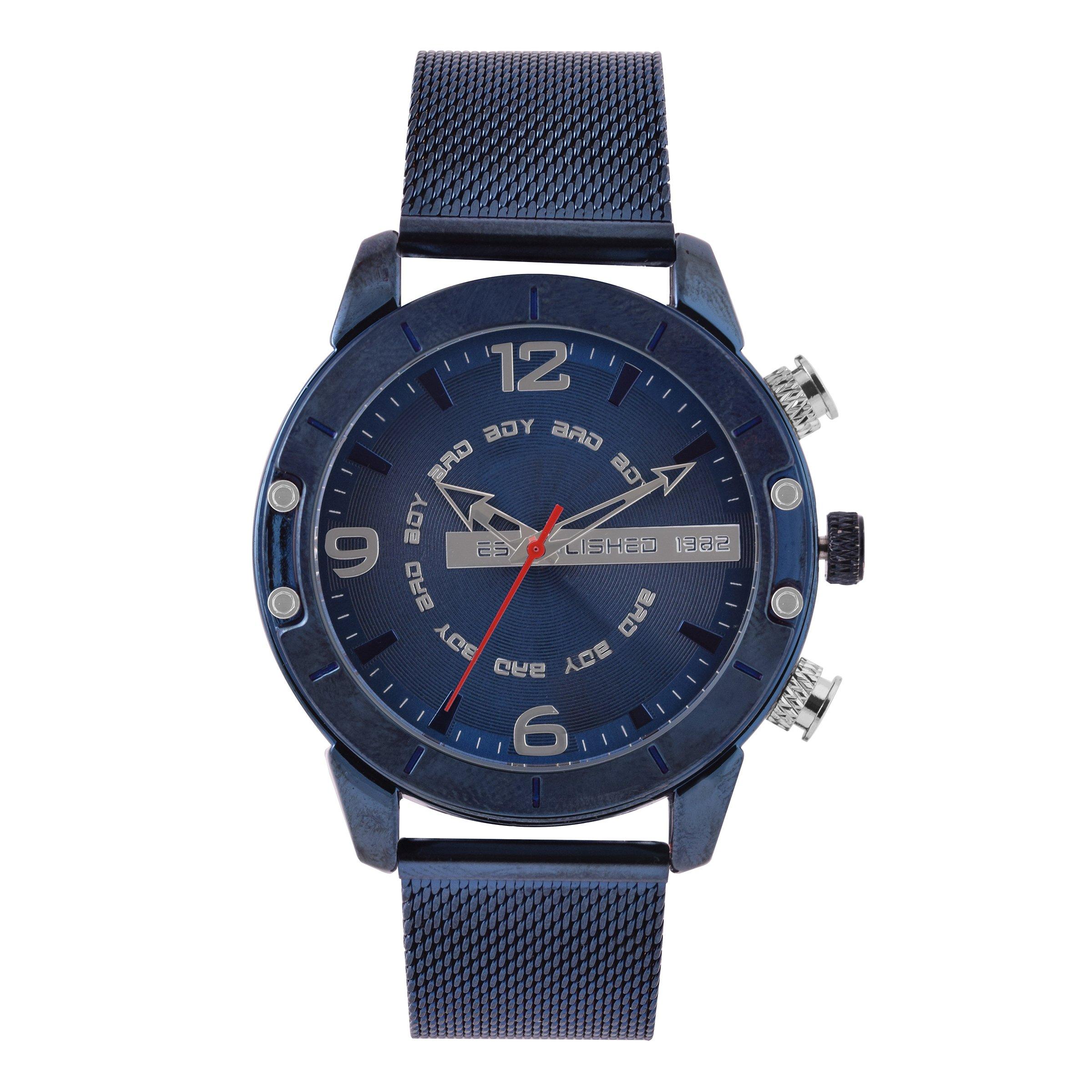 Legacy Blue Mesh Watch (3100909) | Bad Boy
