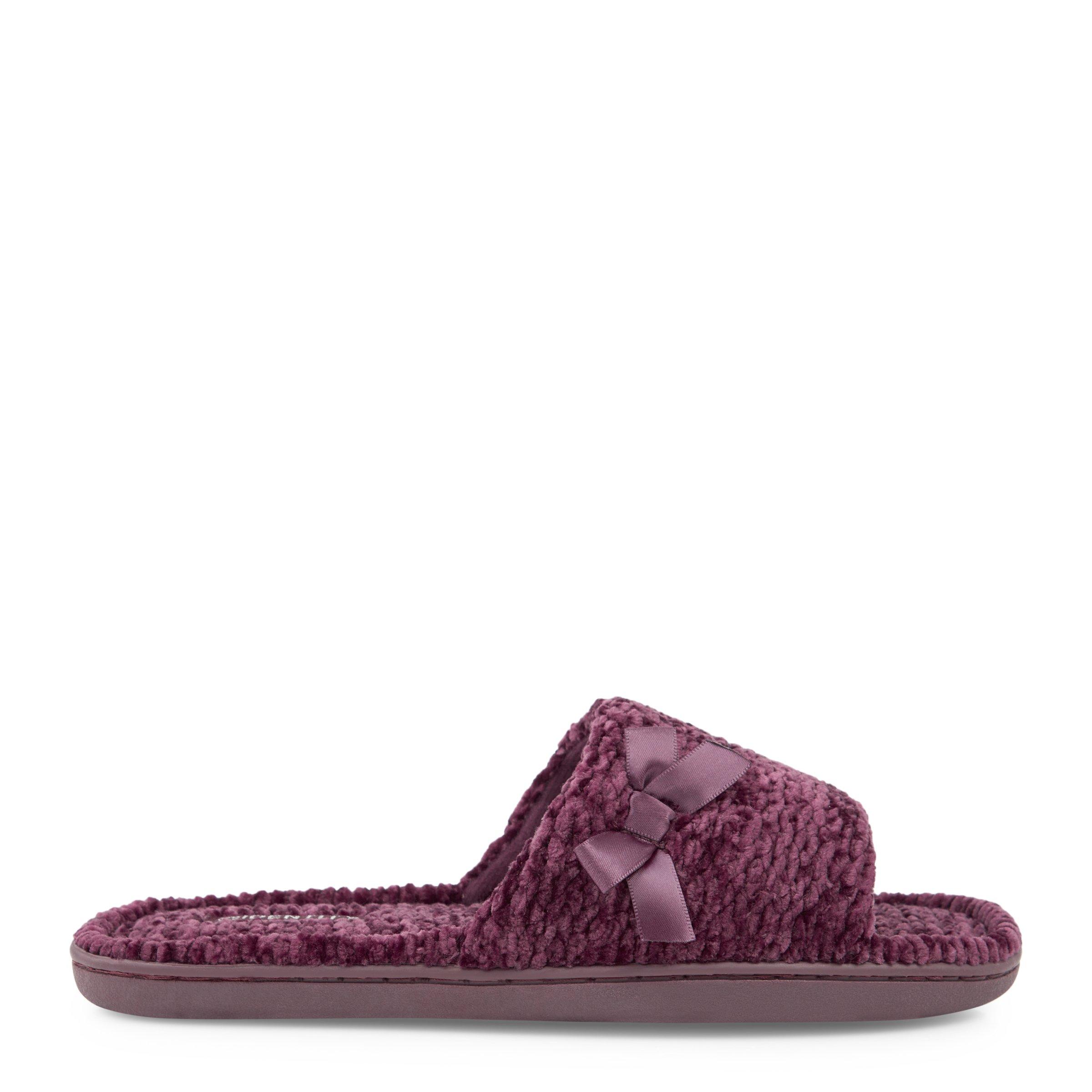 Plum Open Toe Slippers (3103684) | Identity