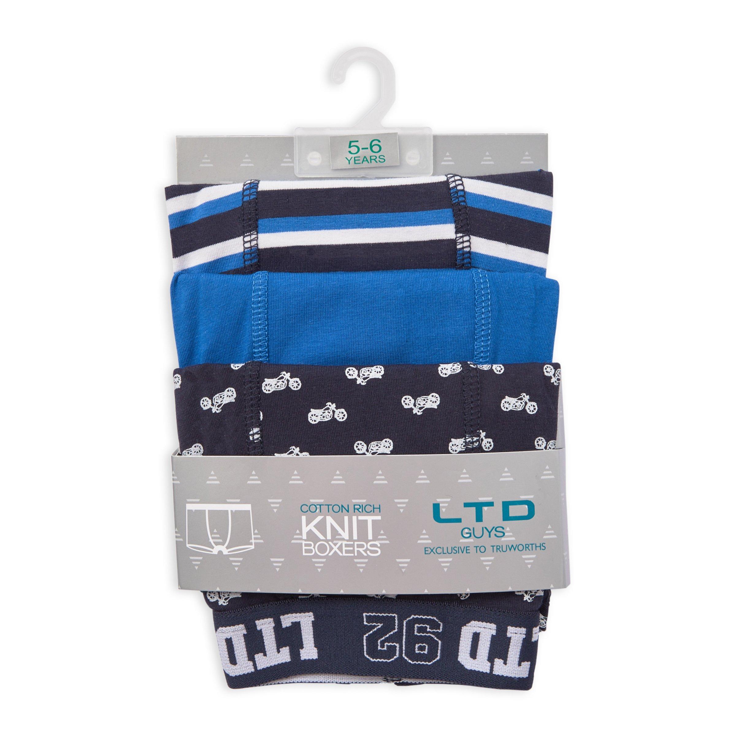 3-pack Kid Boy Boxers (3105309) | LTD Kids