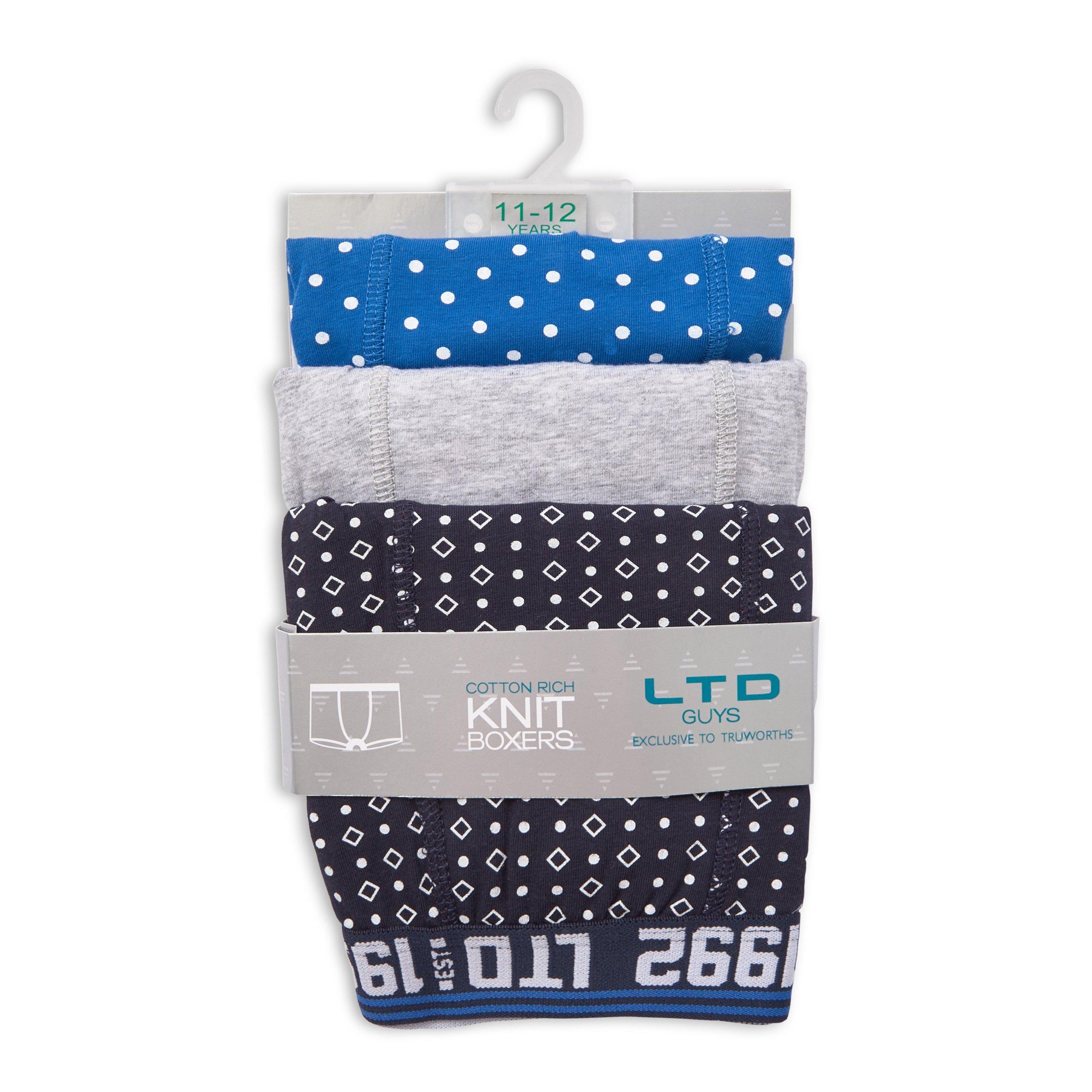 3-pack Boys Boxers (3105313) | LTD Kids