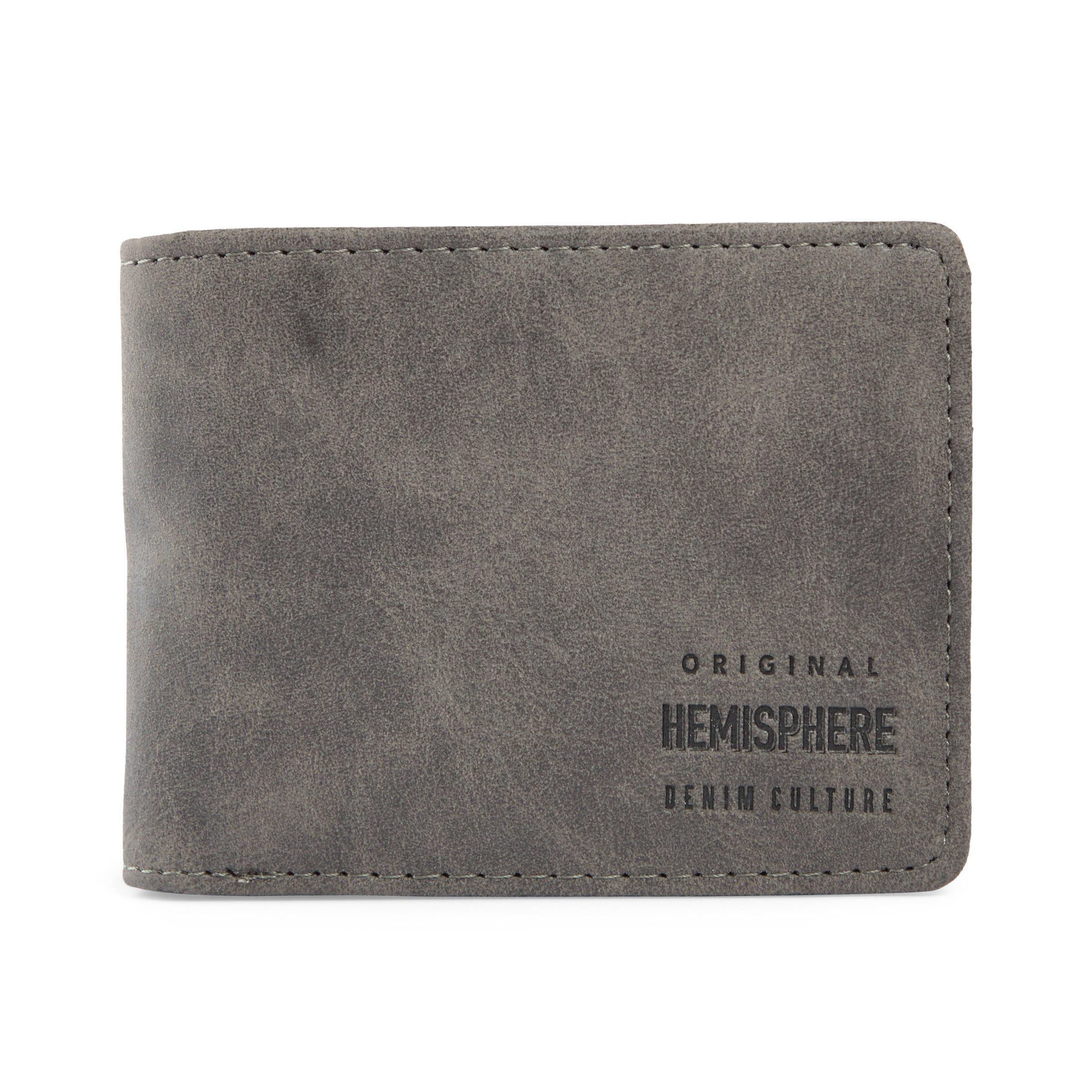 Charcoal Fold Over Wallet (3105332) | Hemisphere