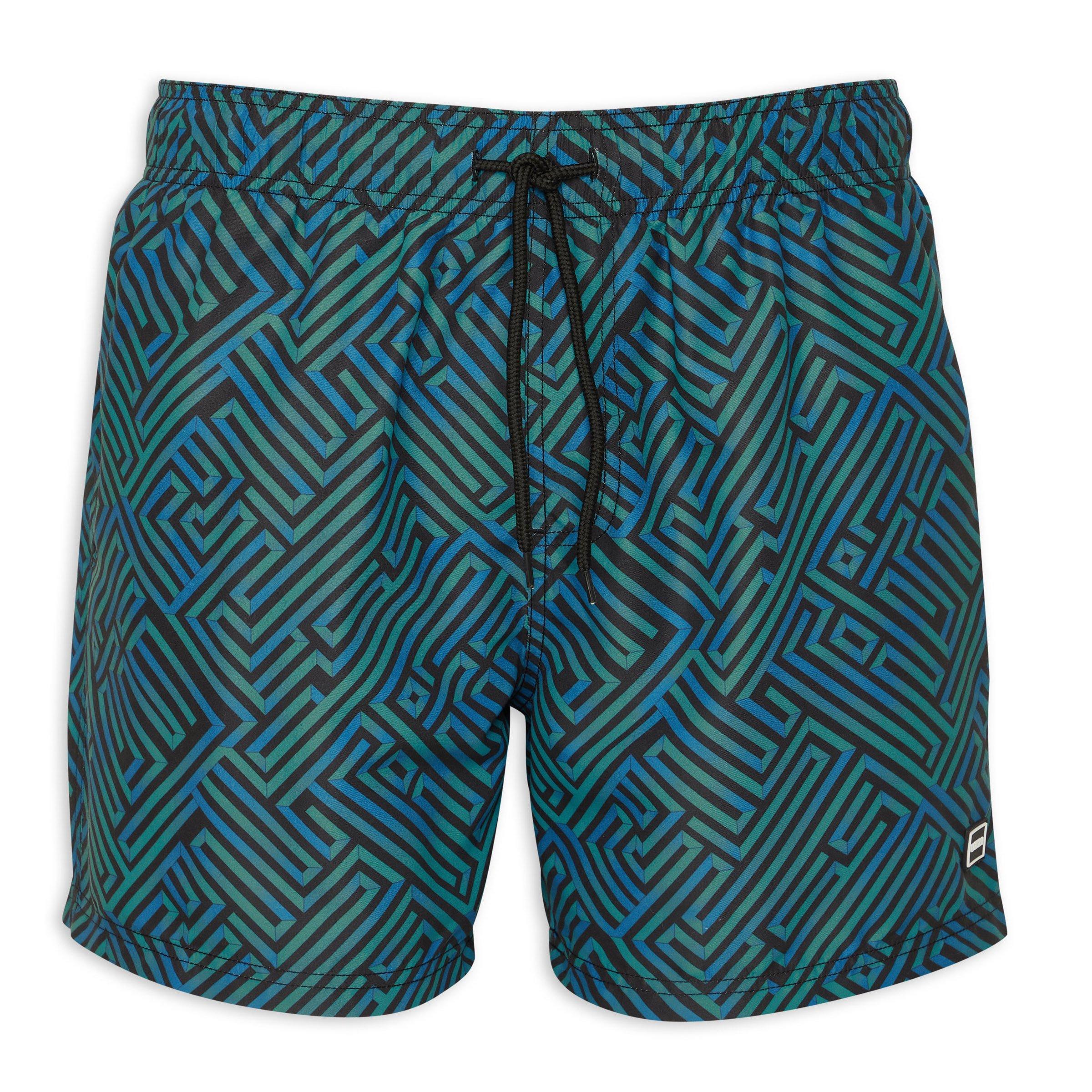 Printed Swim Shorts (3105820) | UZZI