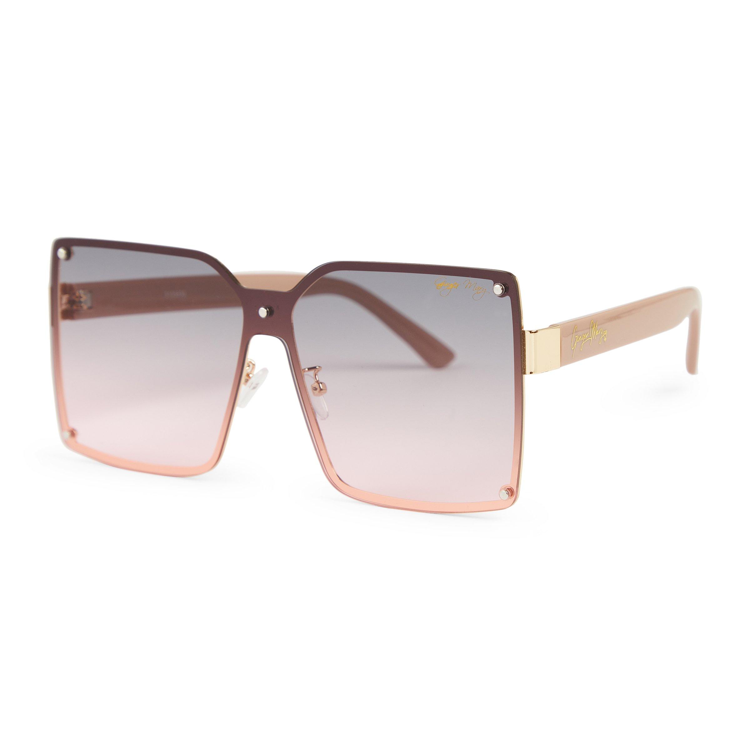 Pink Rimless Sunglasses (3105833) | Ginger Mary