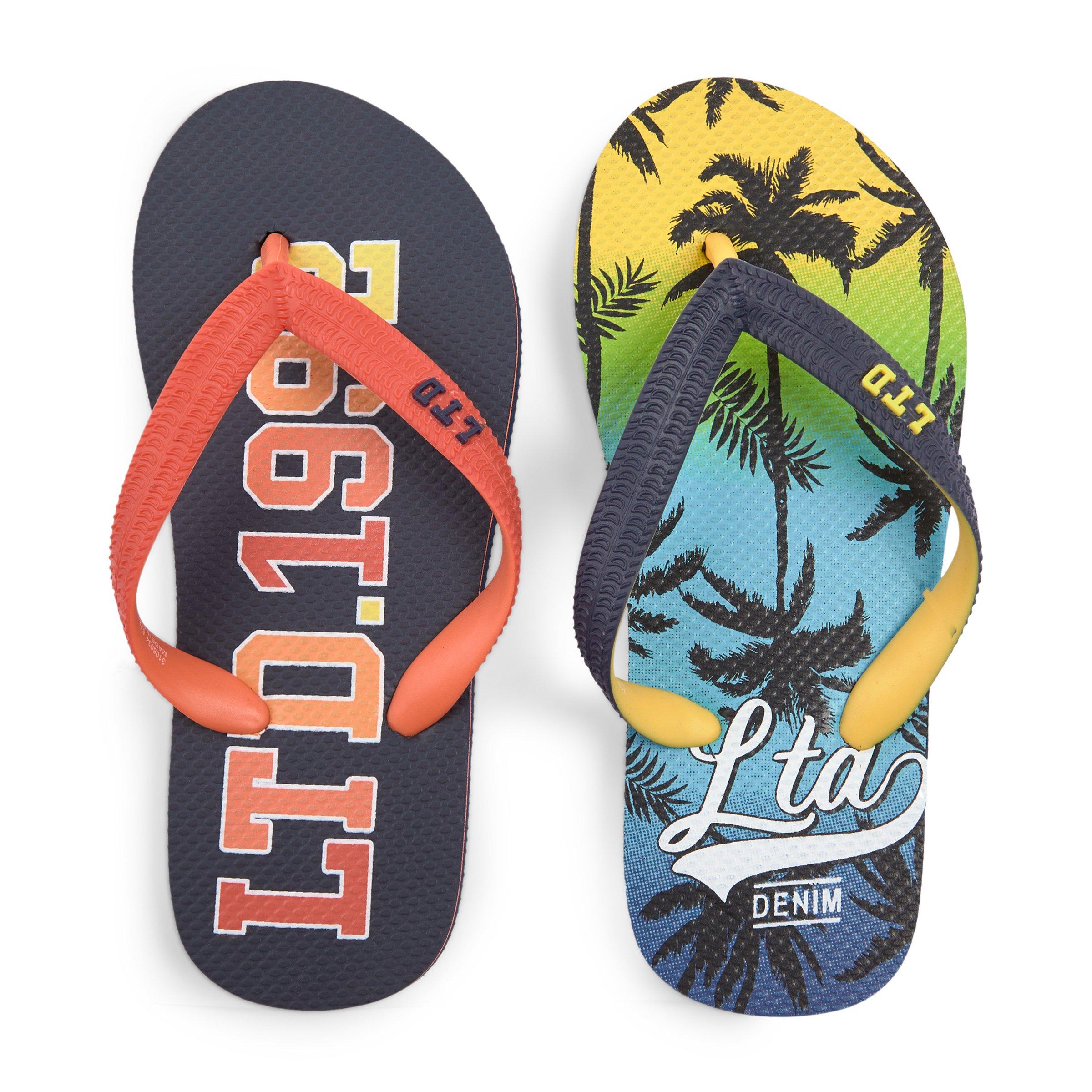 2-pack Kid Boy Flip Flops (3106034) | LTD Kids