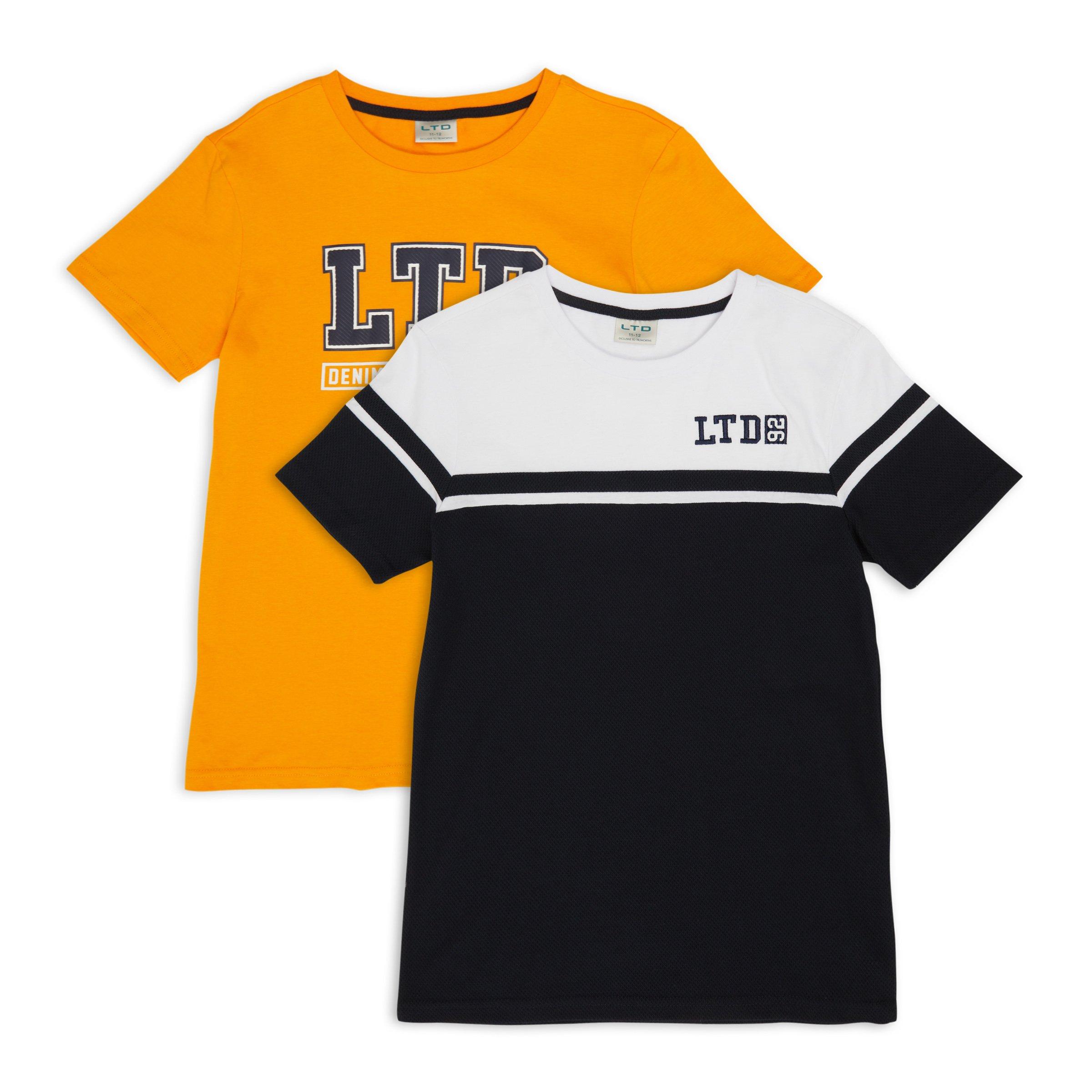 2-pack Boys Relaxed Fit T-shirts (3107080) | LTD Kids