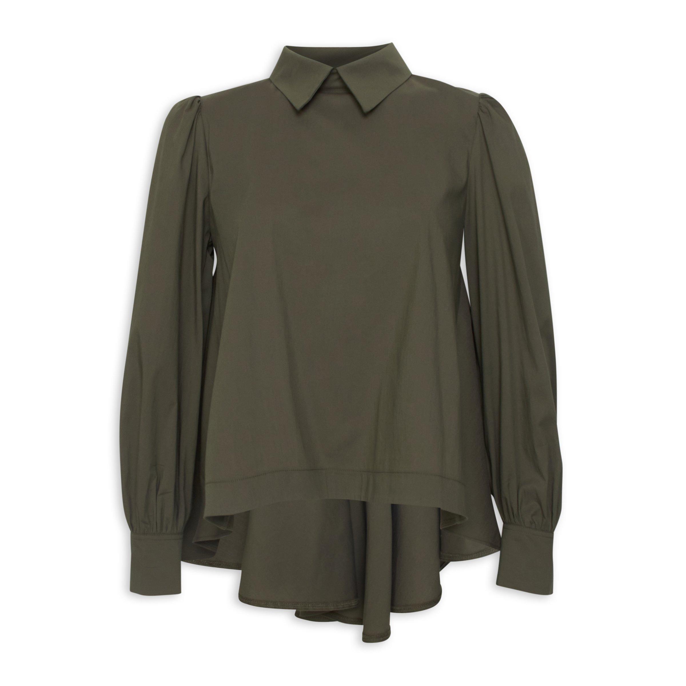 Green Fishtail Blouse (3107333) | Truworths