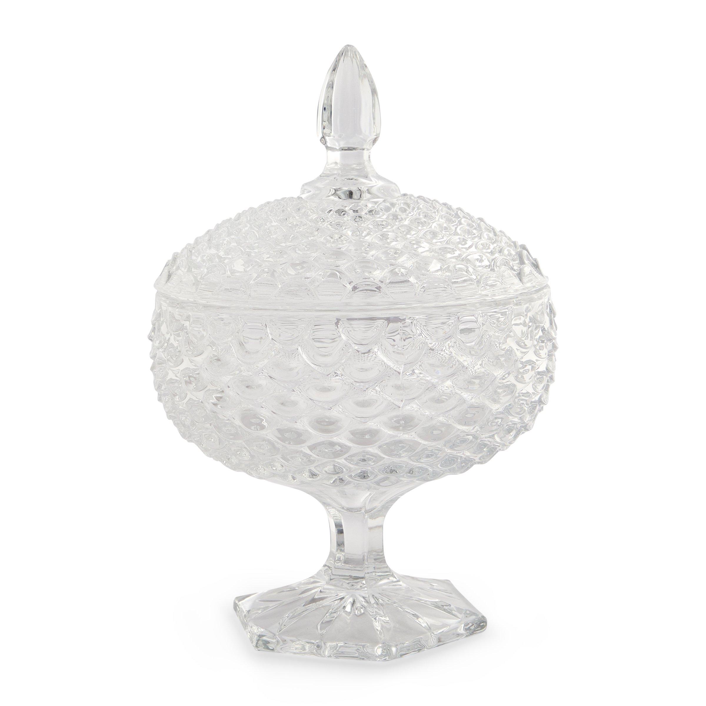 Dimple Glass Jar (3107397) | Loads of Living