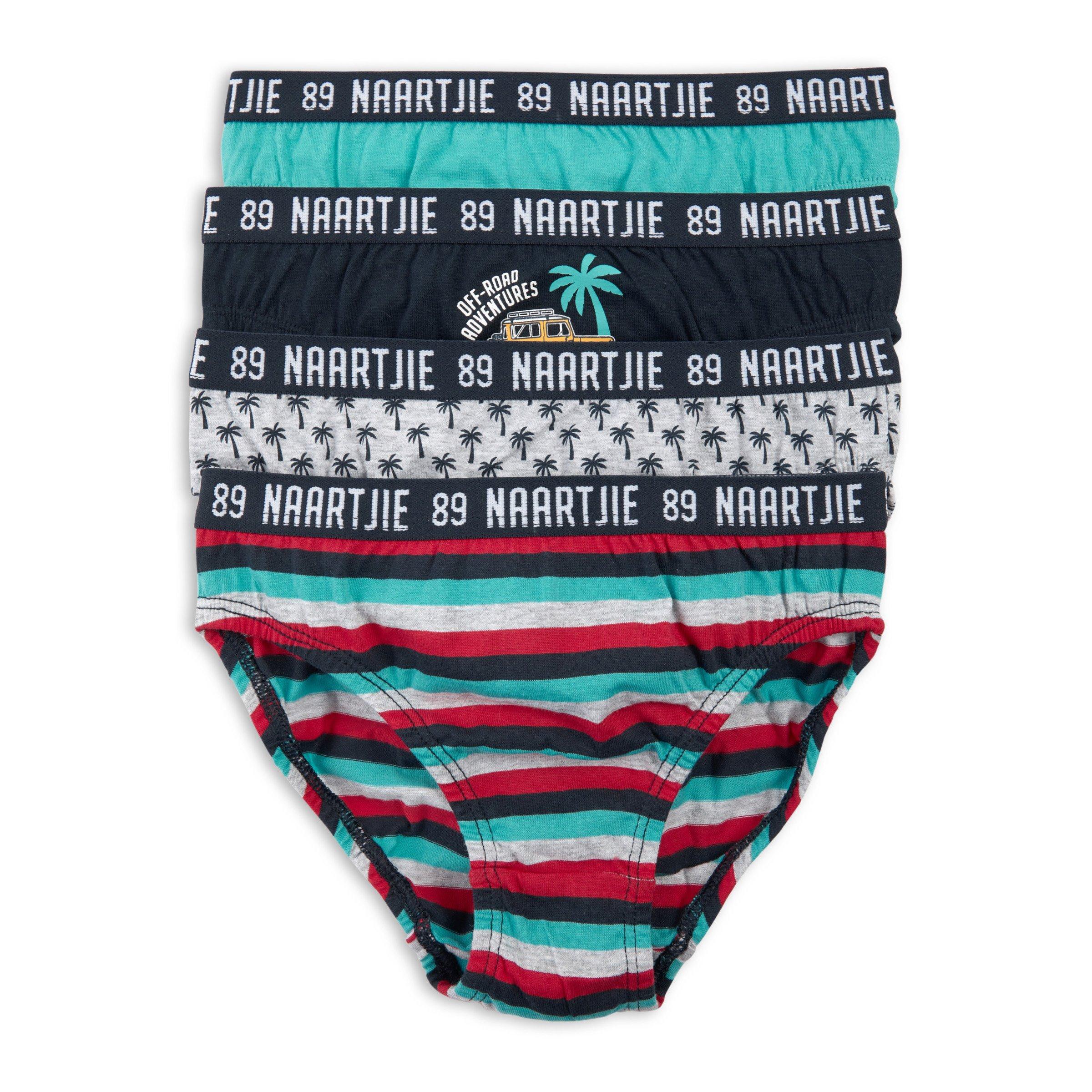 4-pack Boys Mini Briefs (3107445) | Naartjie