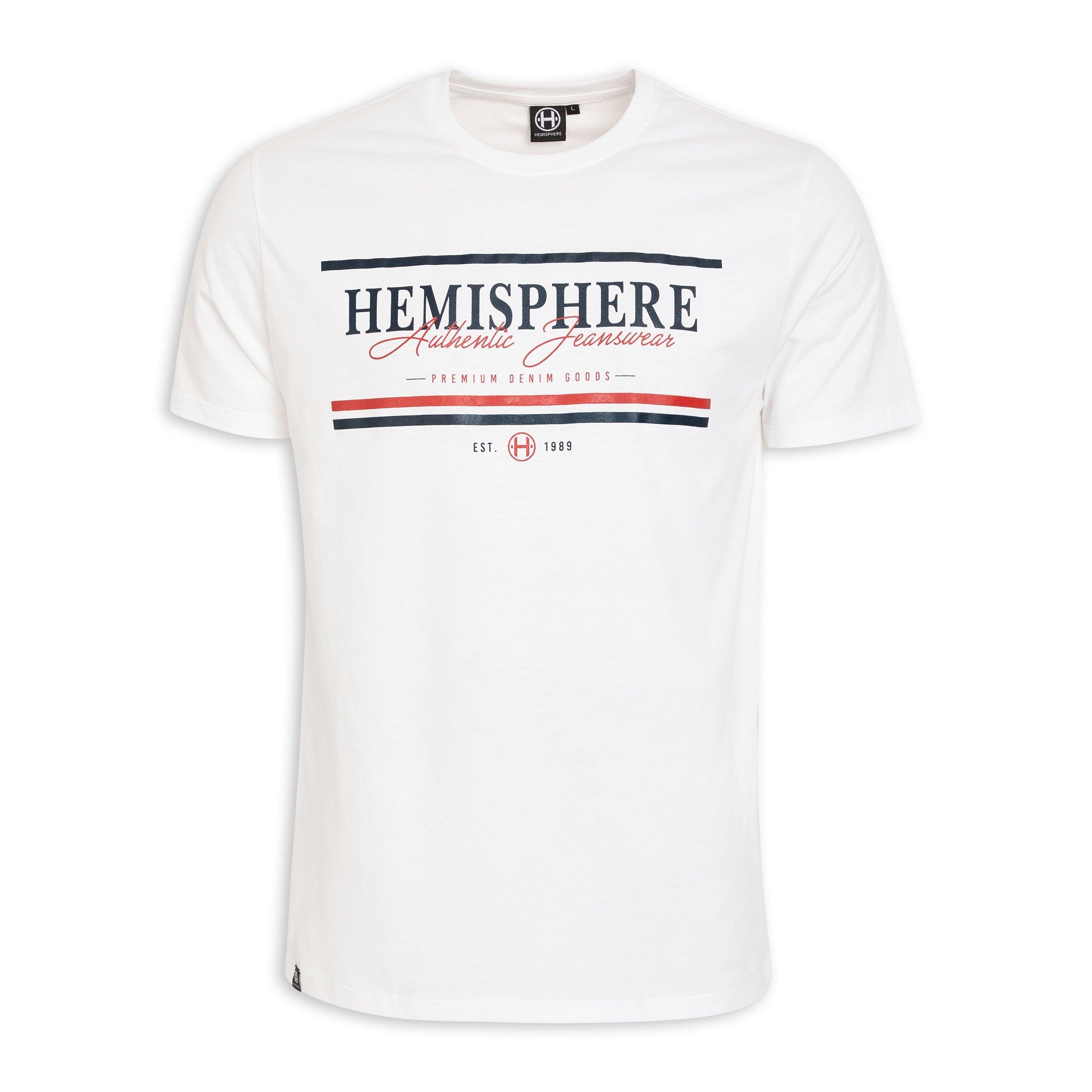 White Branded T-shirt (3108388) | Hemisphere