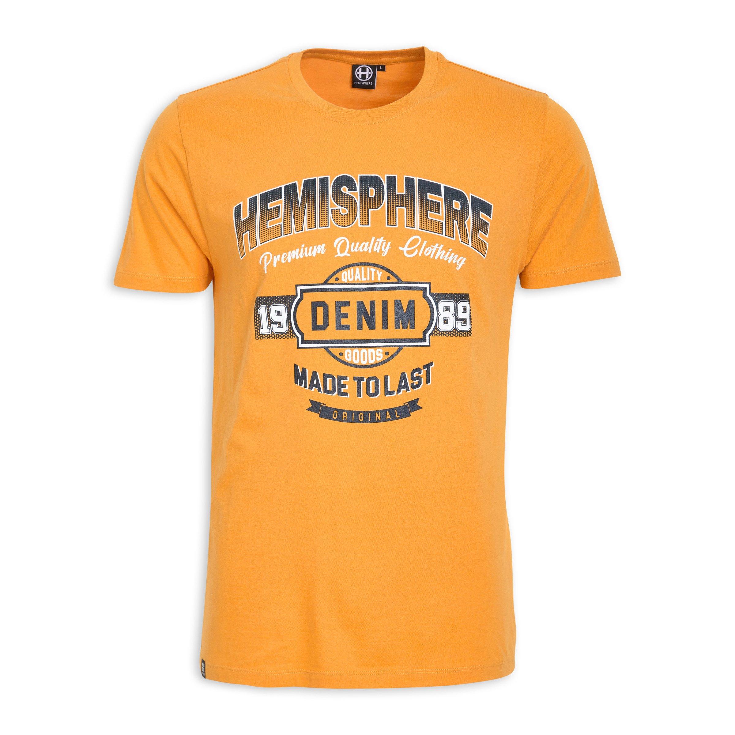 Mustard Branded T-shirt (3108402) | Hemisphere