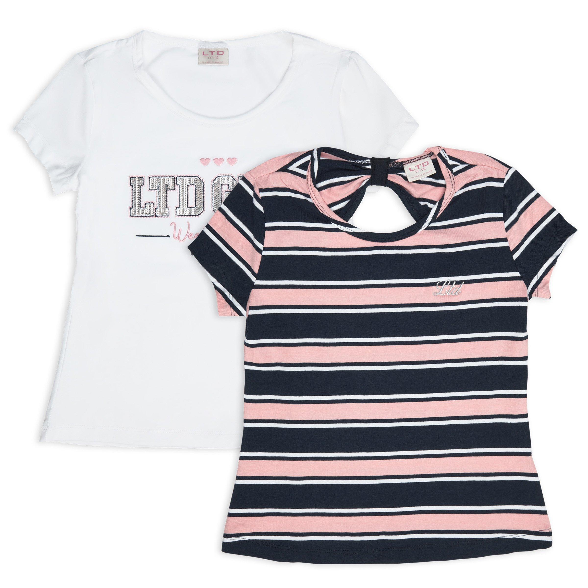 2-pack Girls T-shirts (3109112) | LTD Kids