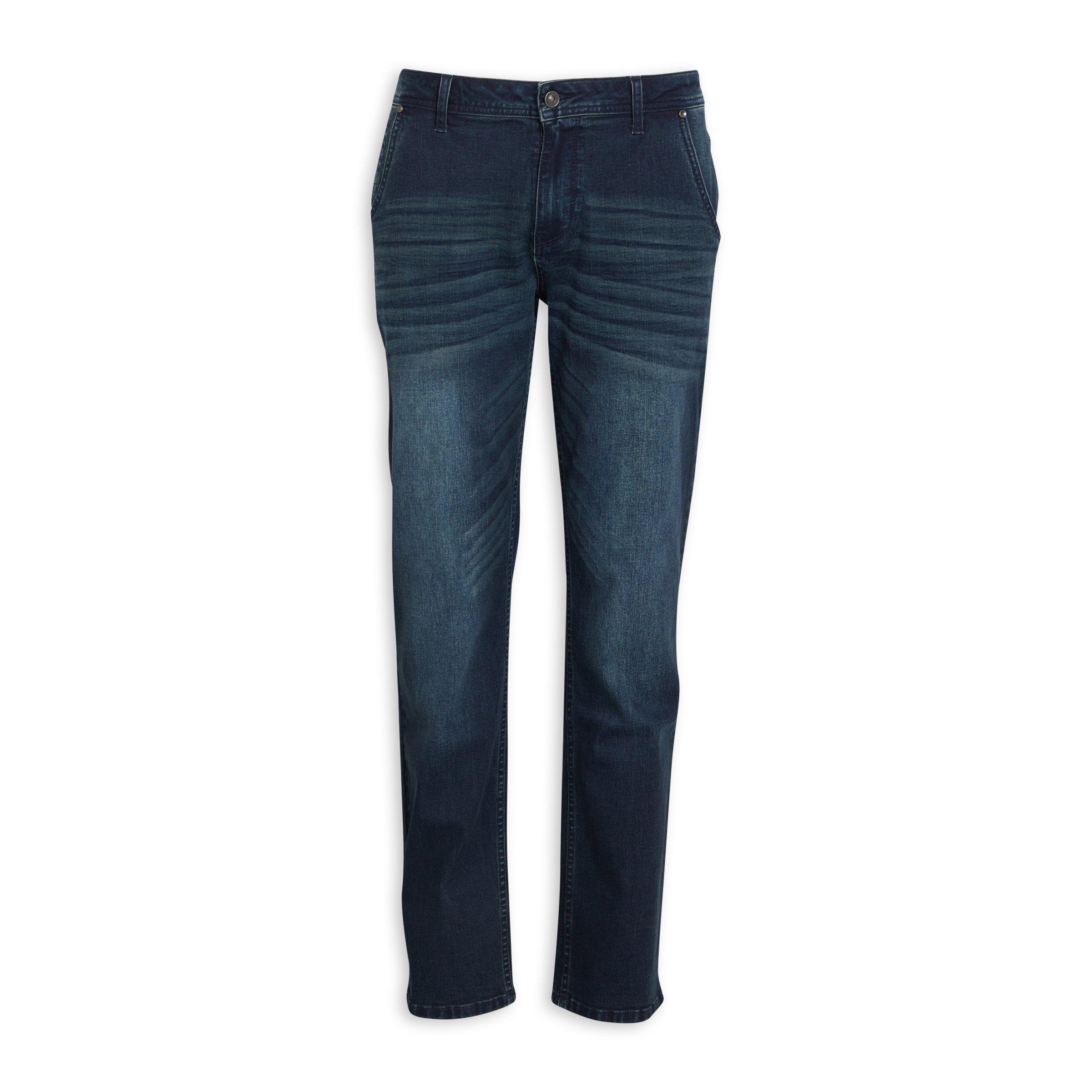Indigo Straight Leg Jean (3109290) | UZZI