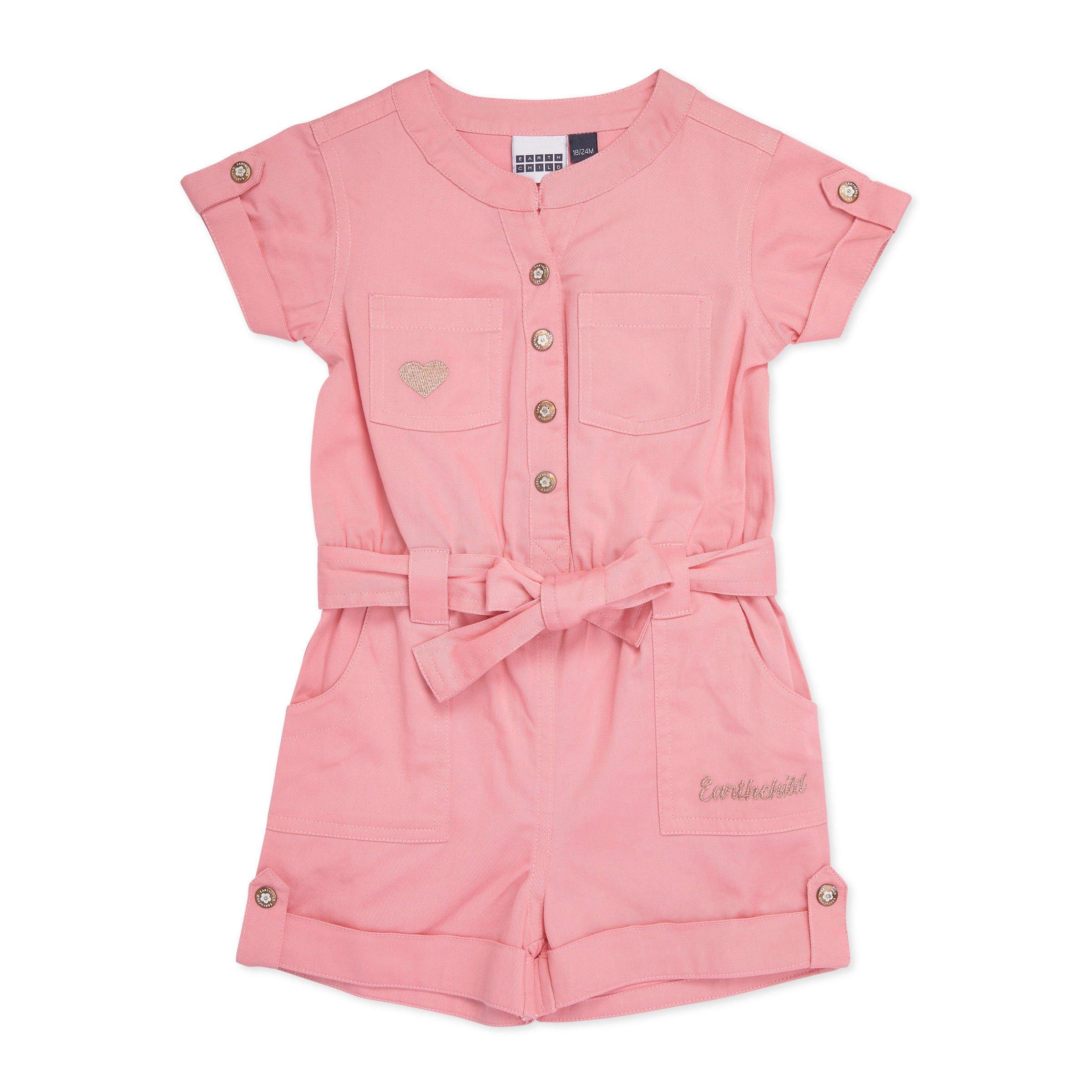 Baby Girl Pink Jumpsuit (3109423) | Earthchild
