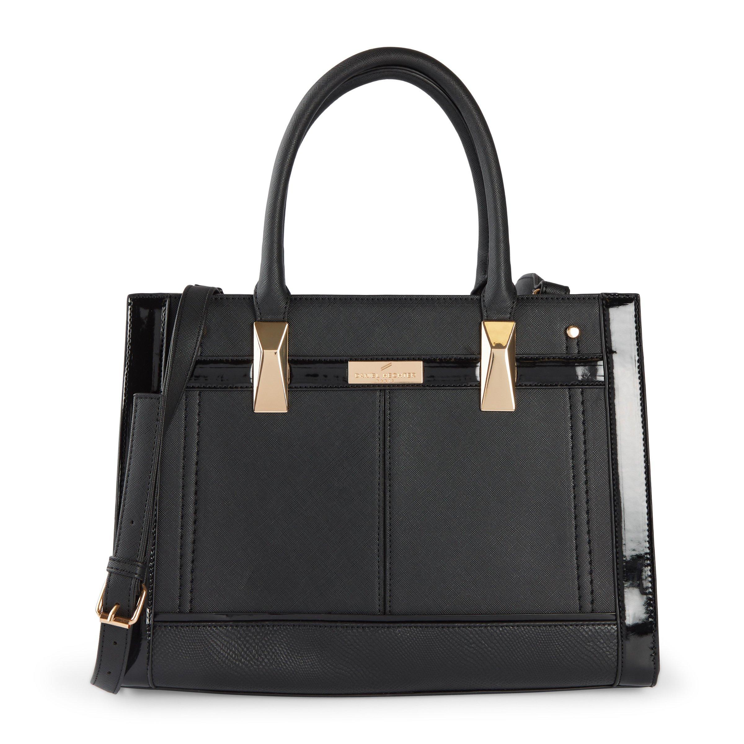 Black Combo Tote Bag (3109569) | Daniel Hechter