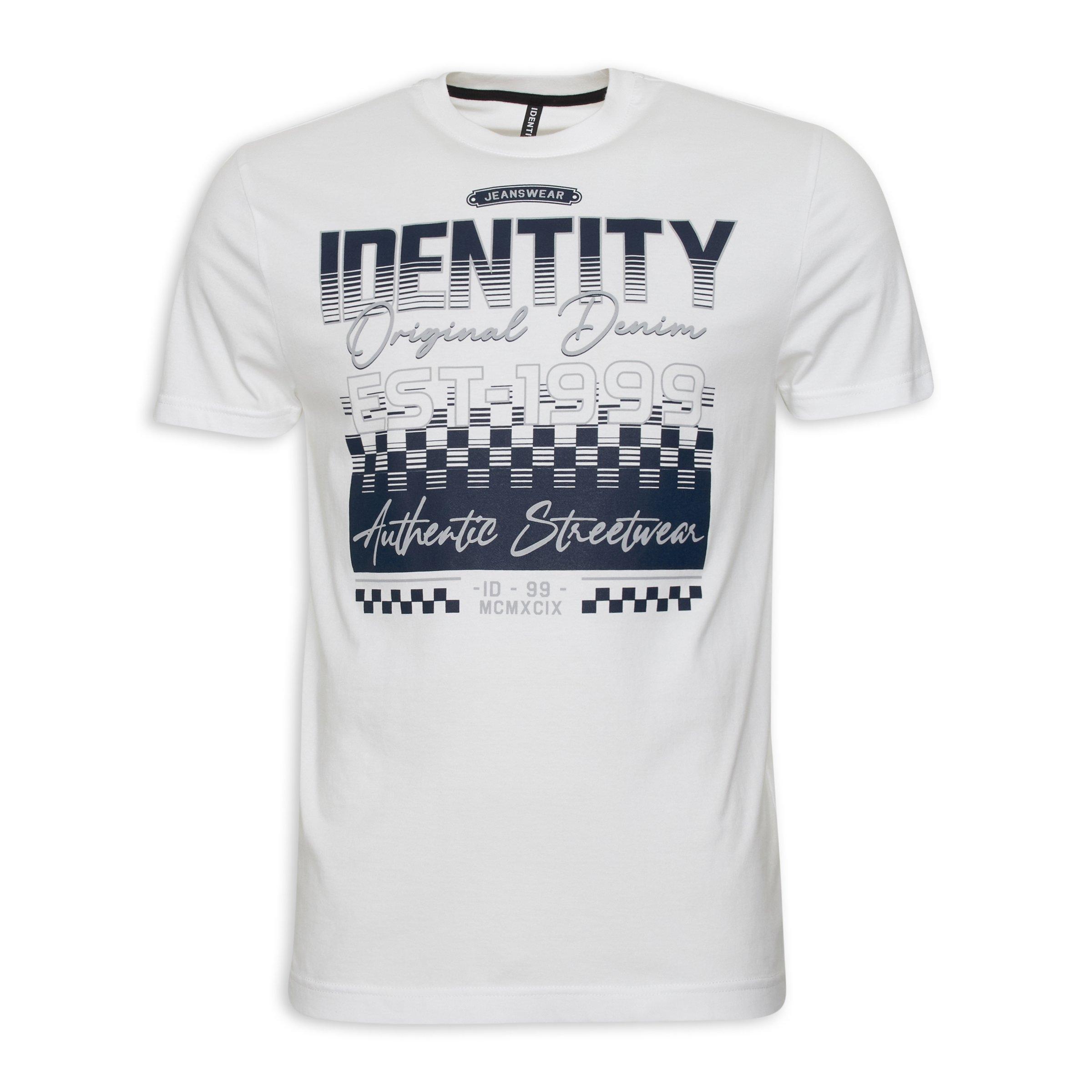 White Branded T-shirt (3109899) | Identity