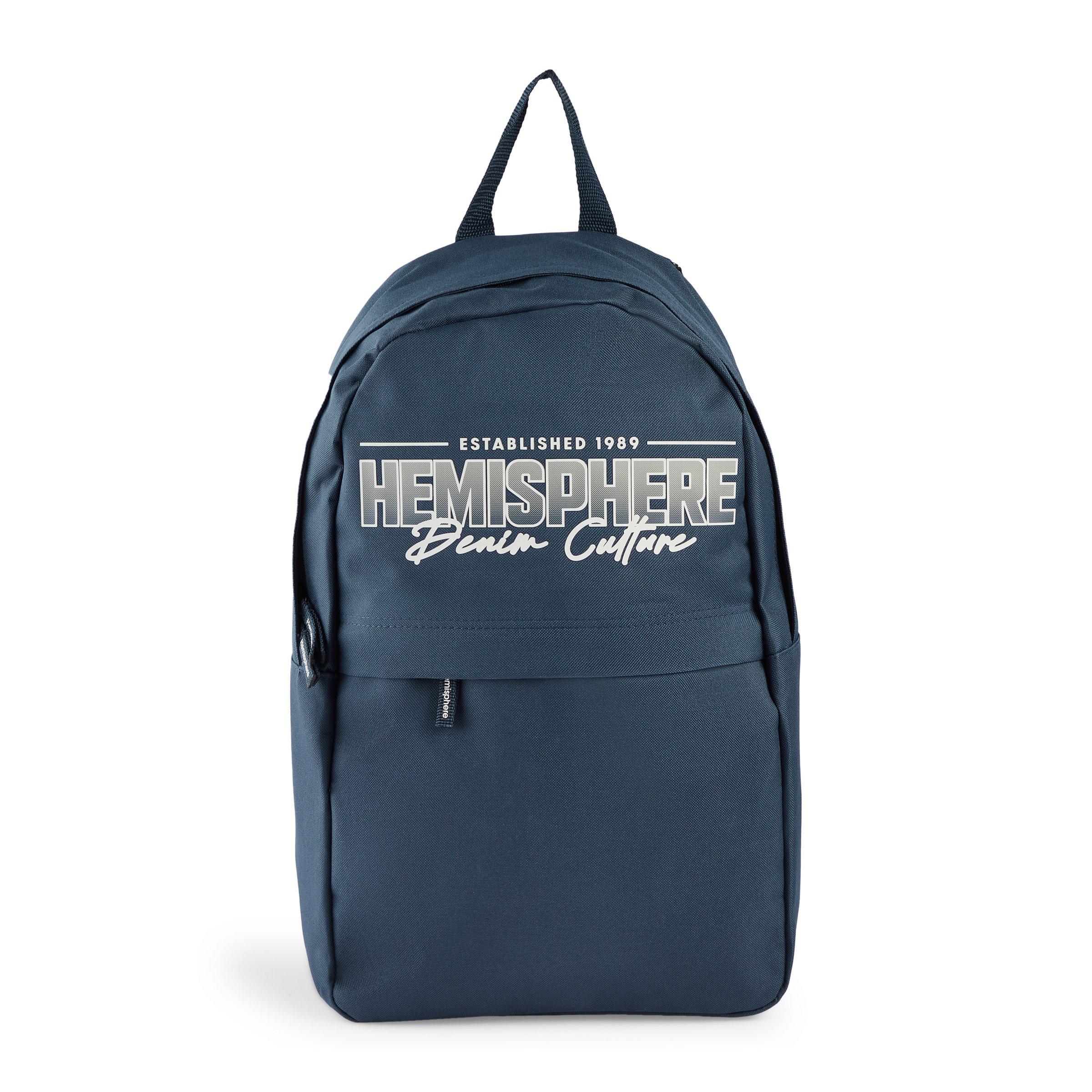 Navy Branded Backpack (3109906) | Hemisphere