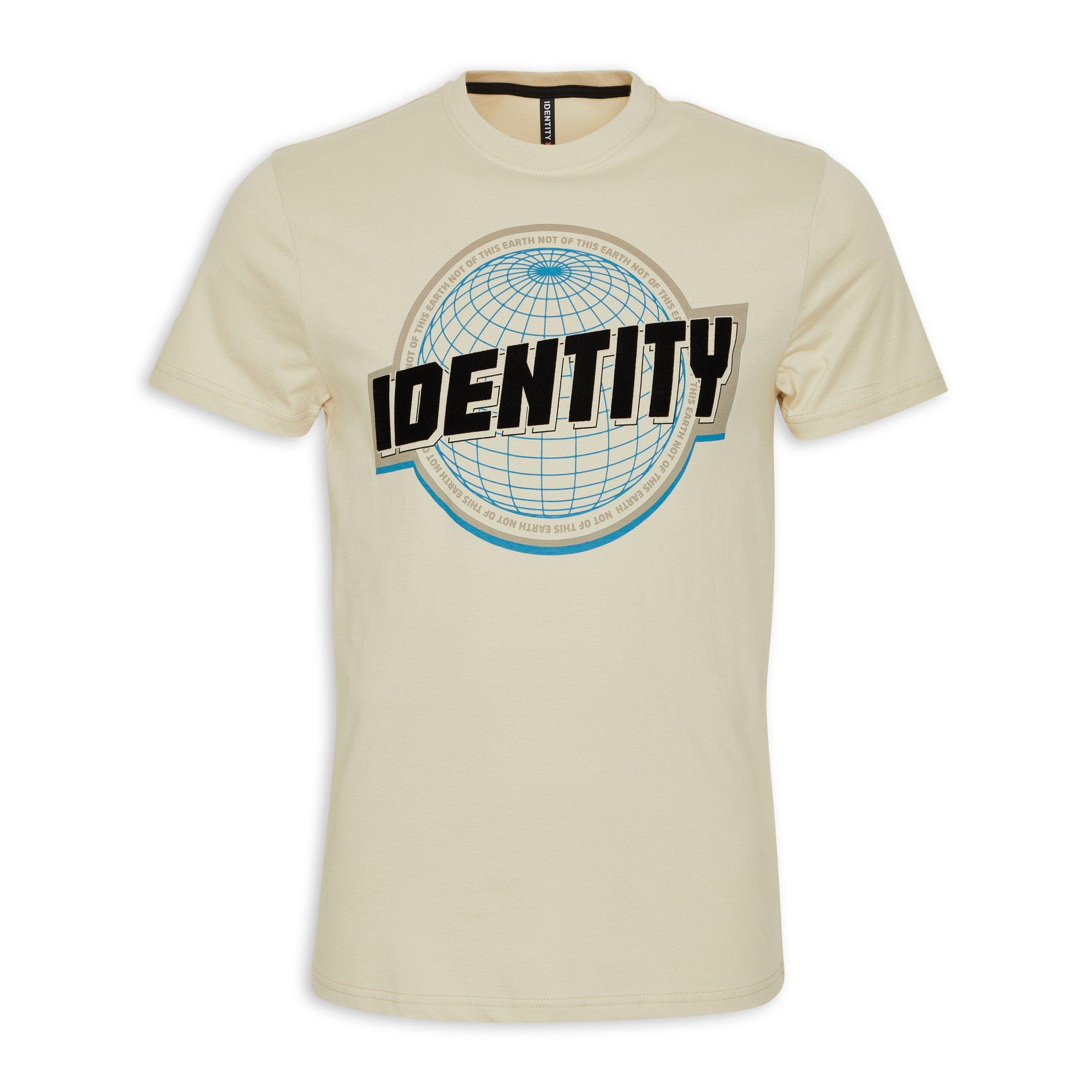 Beige Branded T-shirt (3109925) | Identity