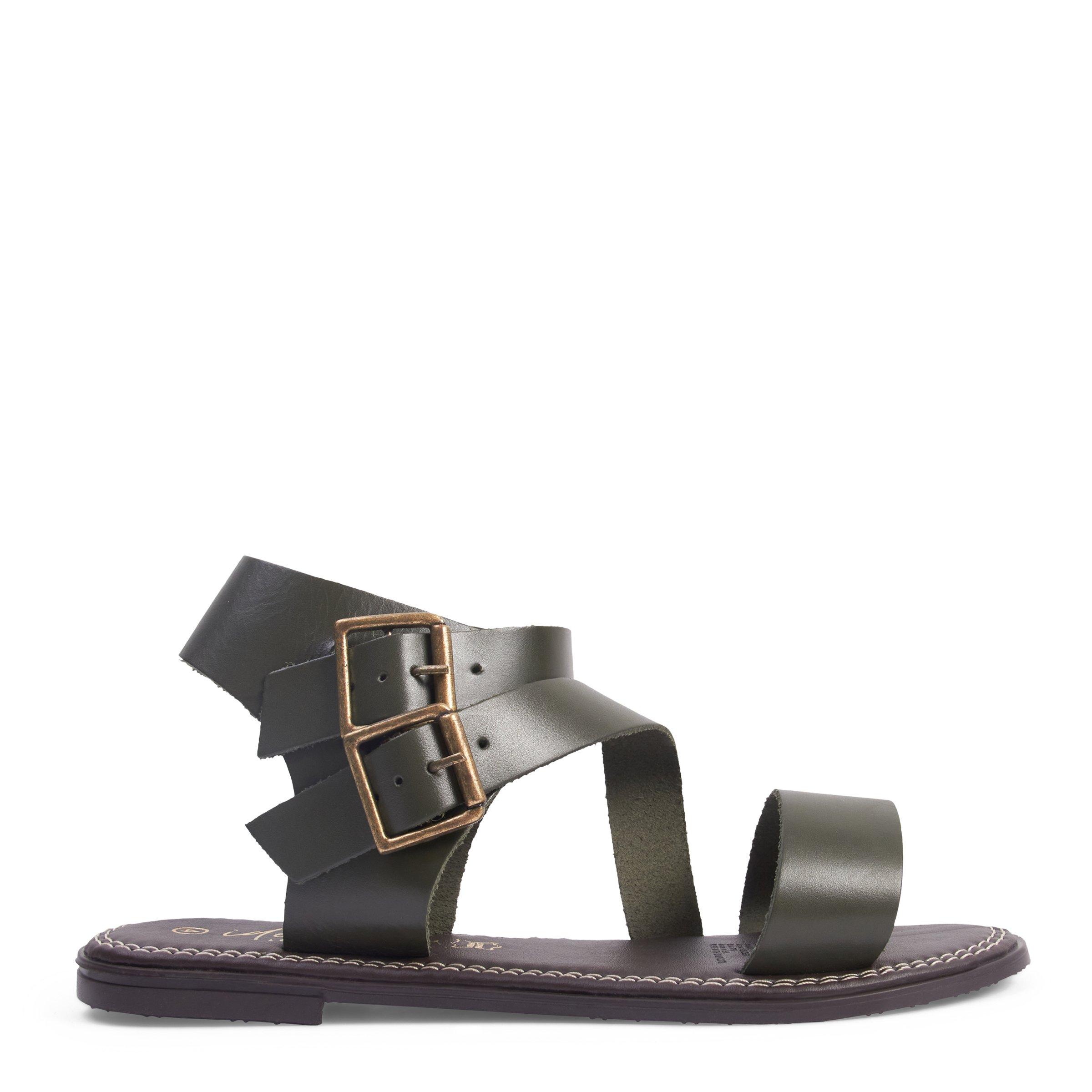 Green Full Coverage Sandals (3109941) | Identity