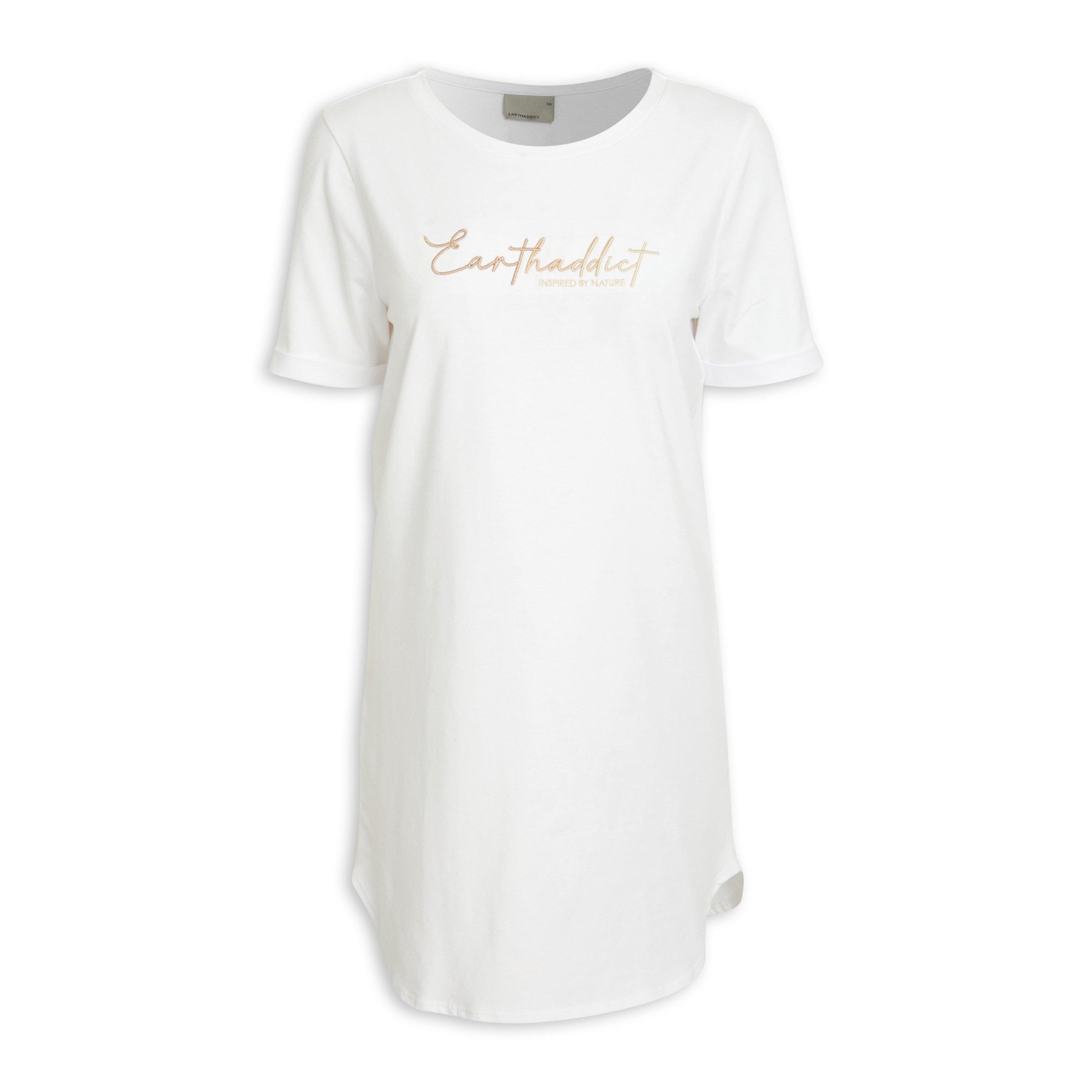 White Branded T-shirt (3109967) | Earthaddict