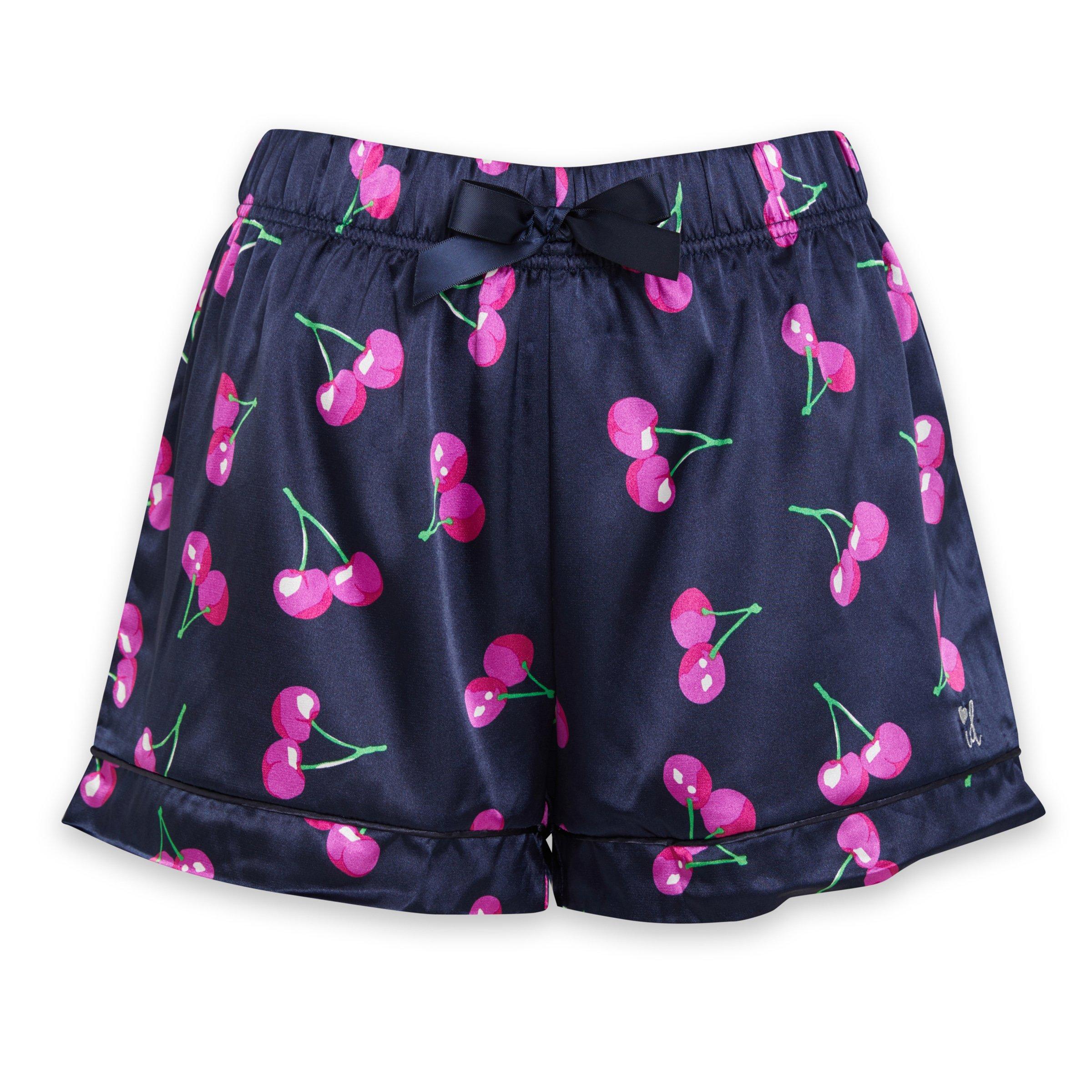 Navy Cherry Print Pyjama Short (3109996) | Identity