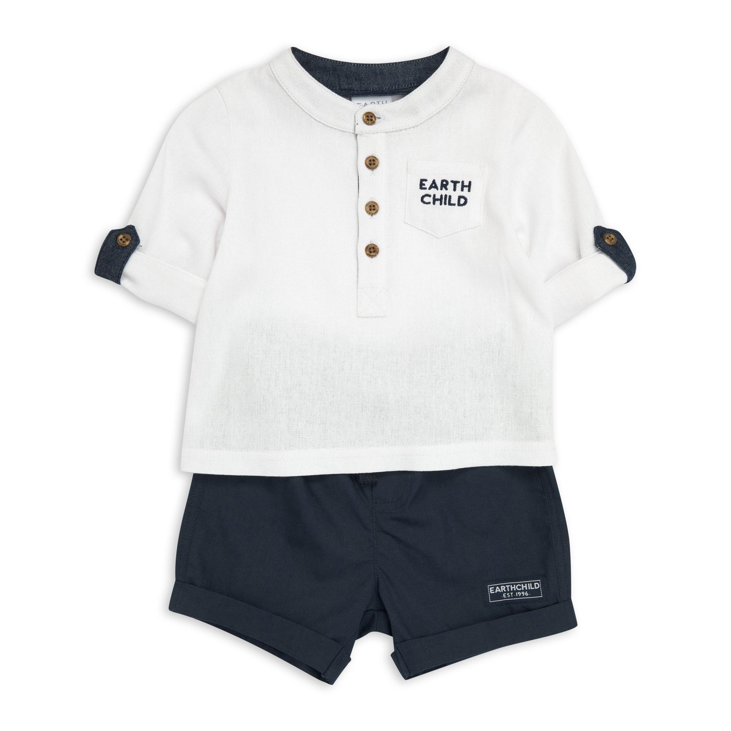 Baby Boy T-shirt & Short Set (3110003) | Earthchild