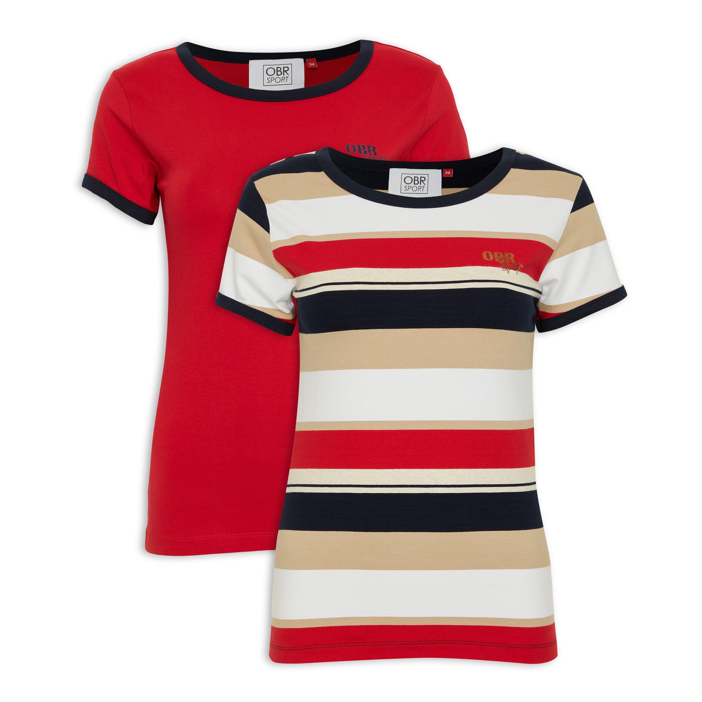 2-pack T-shirt (3110312) | OUTBACK RED Sport